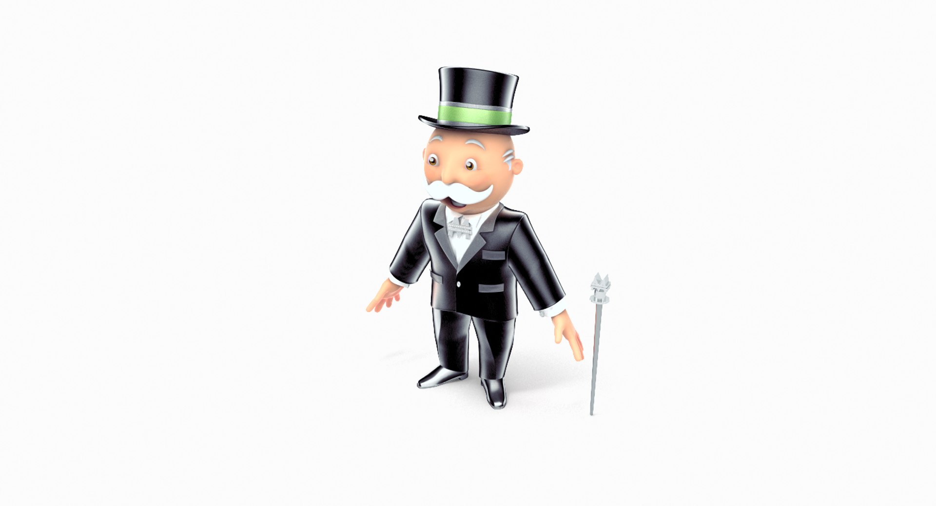 3D mr monopoly model - TurboSquid 1157355