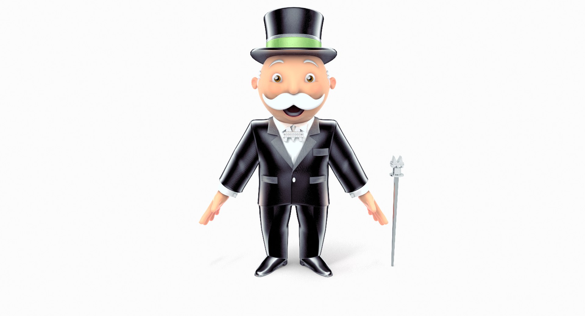 3D mr monopoly model - TurboSquid 1157355