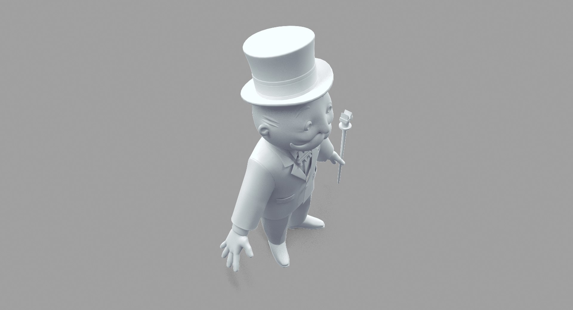 3D mr monopoly model - TurboSquid 1157355