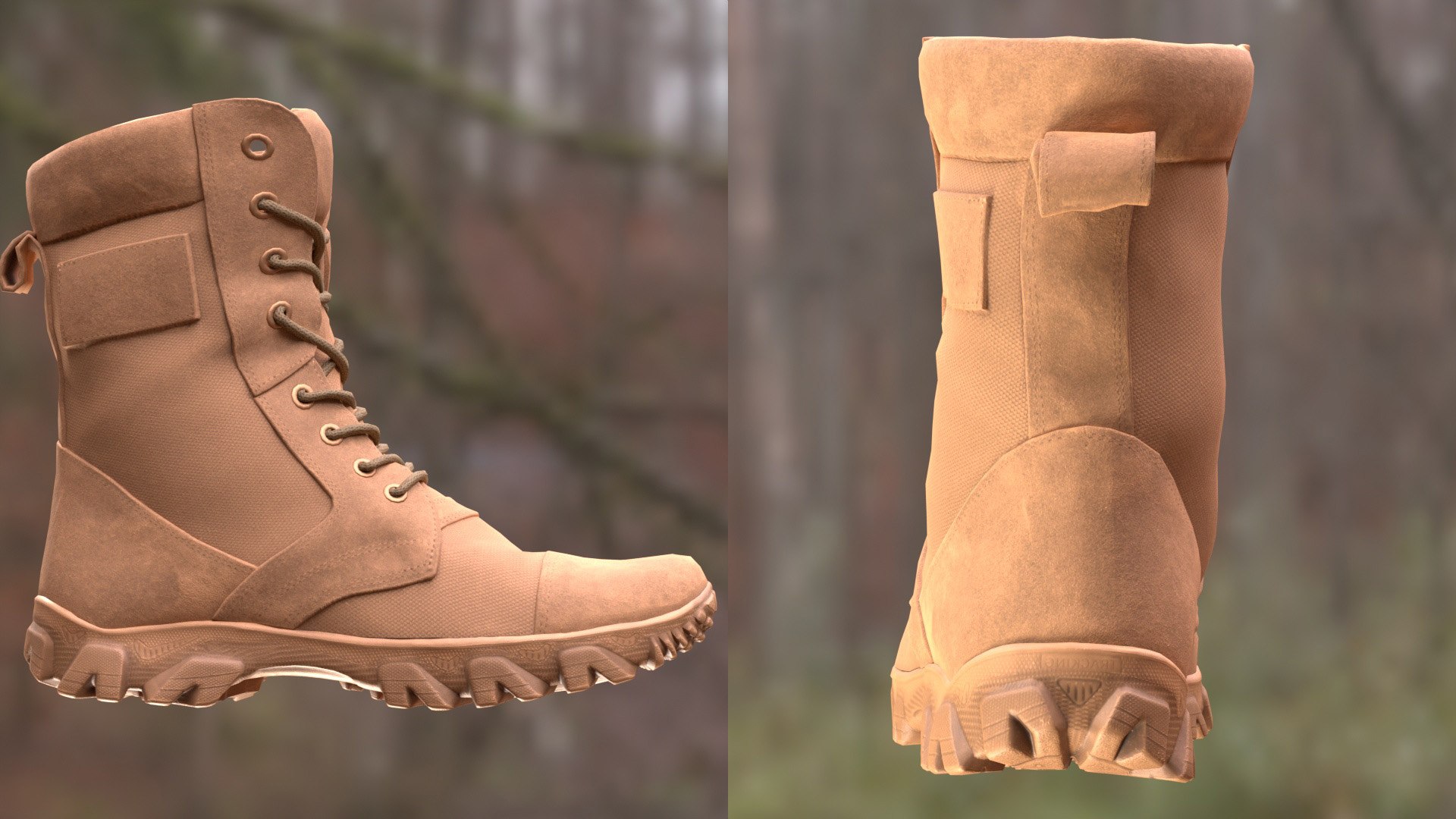 3D Tactical Boots 23 - All MH Bodies UE5 Skeletons - Rigged ...