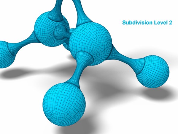 modelo 3d Modelo molecular de ciclopropano 3D C3H6 - TurboSquid 1540176