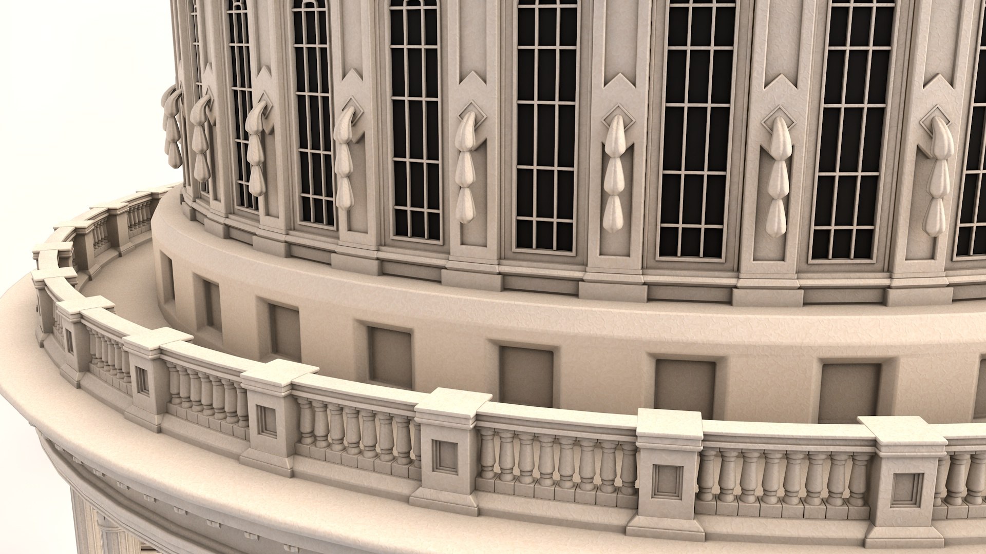 United States Capitol Model - TurboSquid 1842807