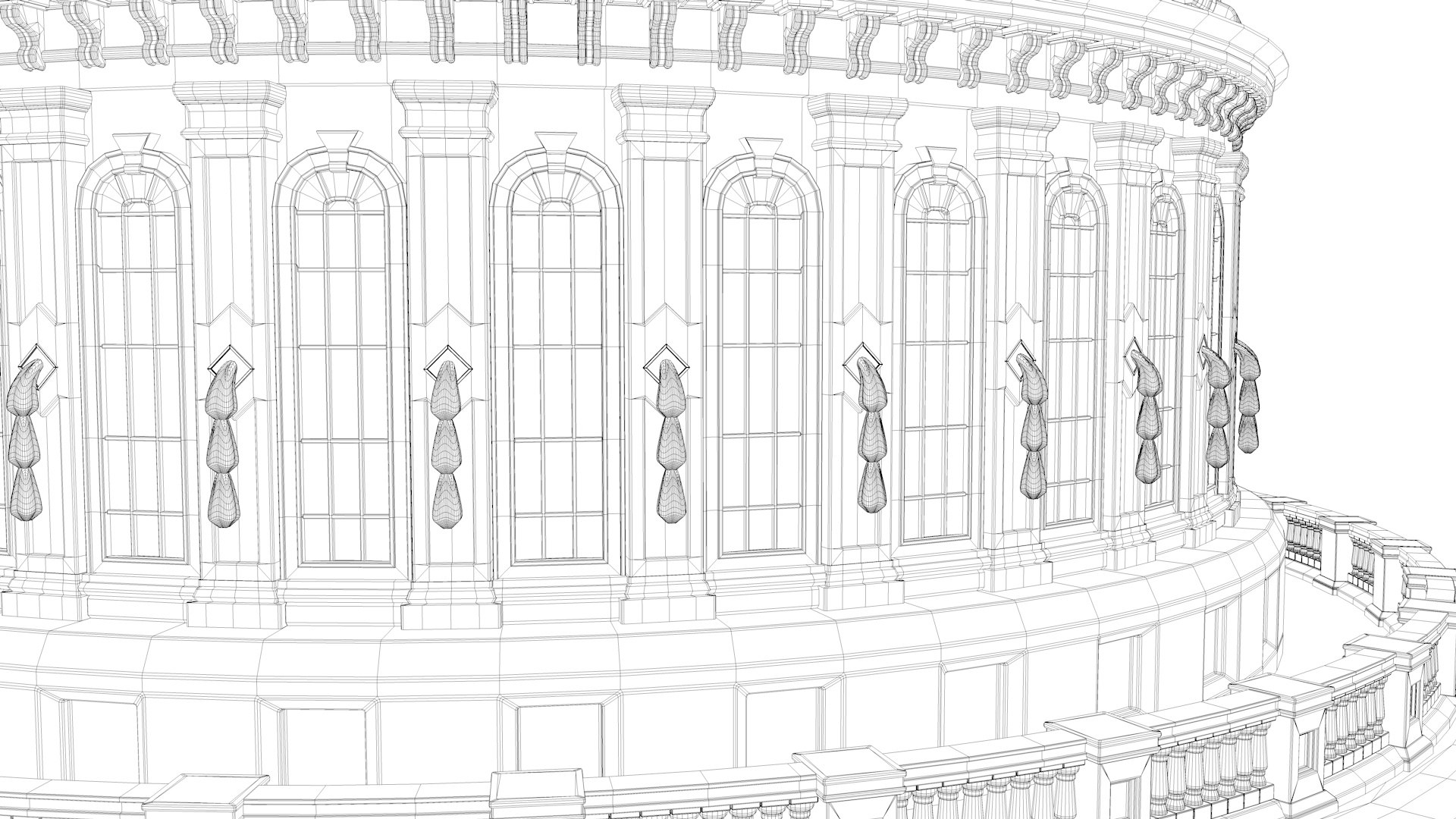 United States Capitol Model - TurboSquid 1842807