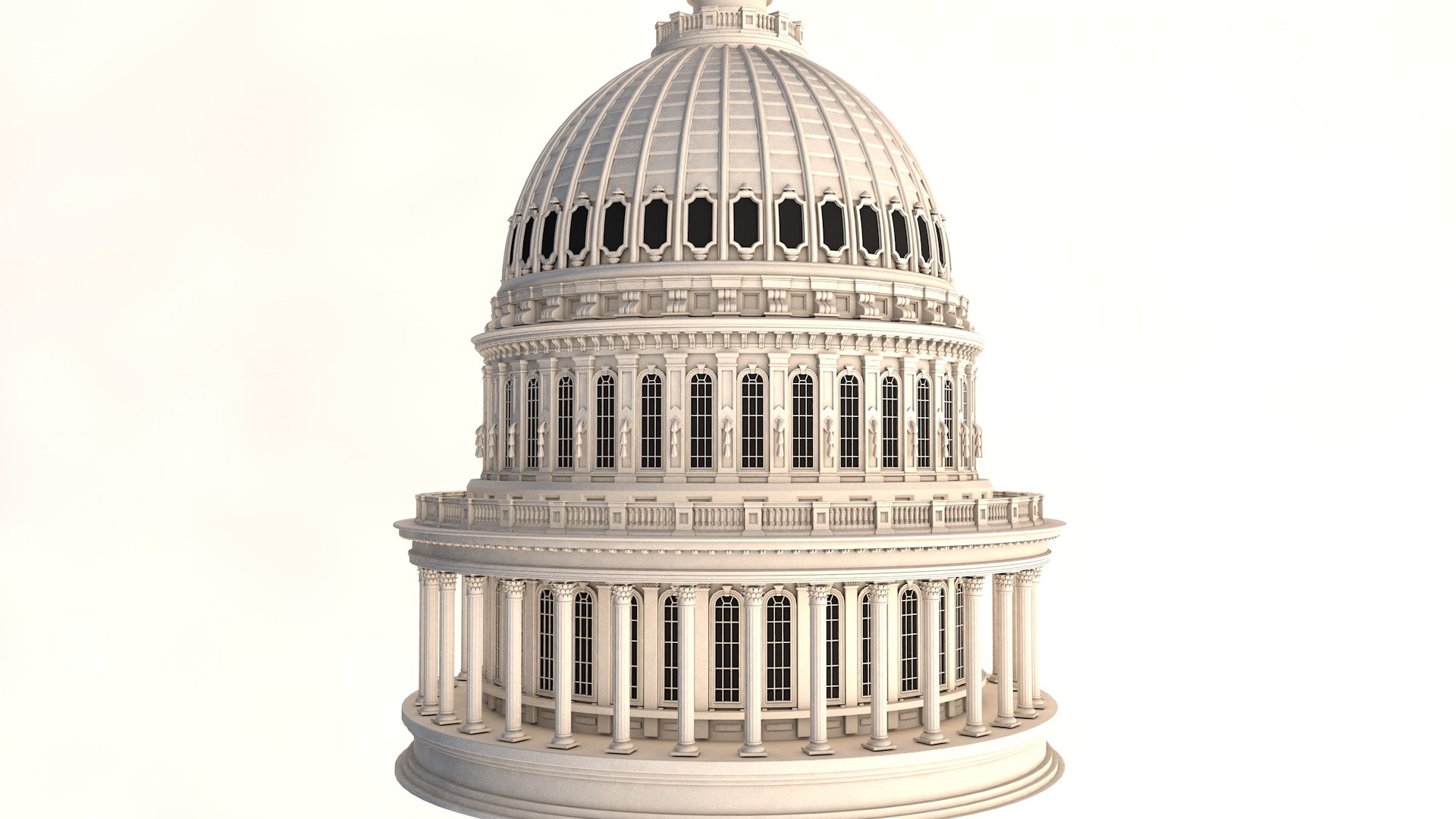 United States Capitol Model - TurboSquid 1842807