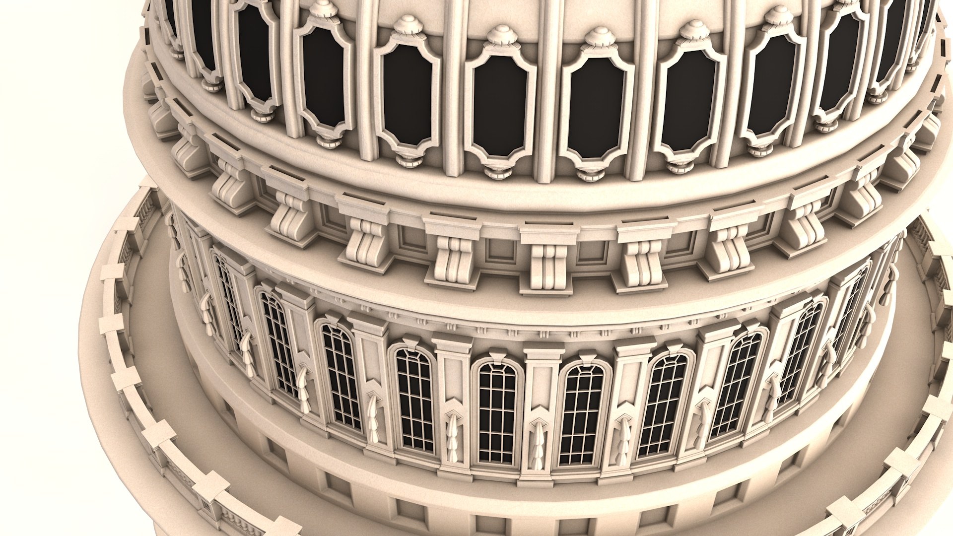 United States Capitol Model - TurboSquid 1842807