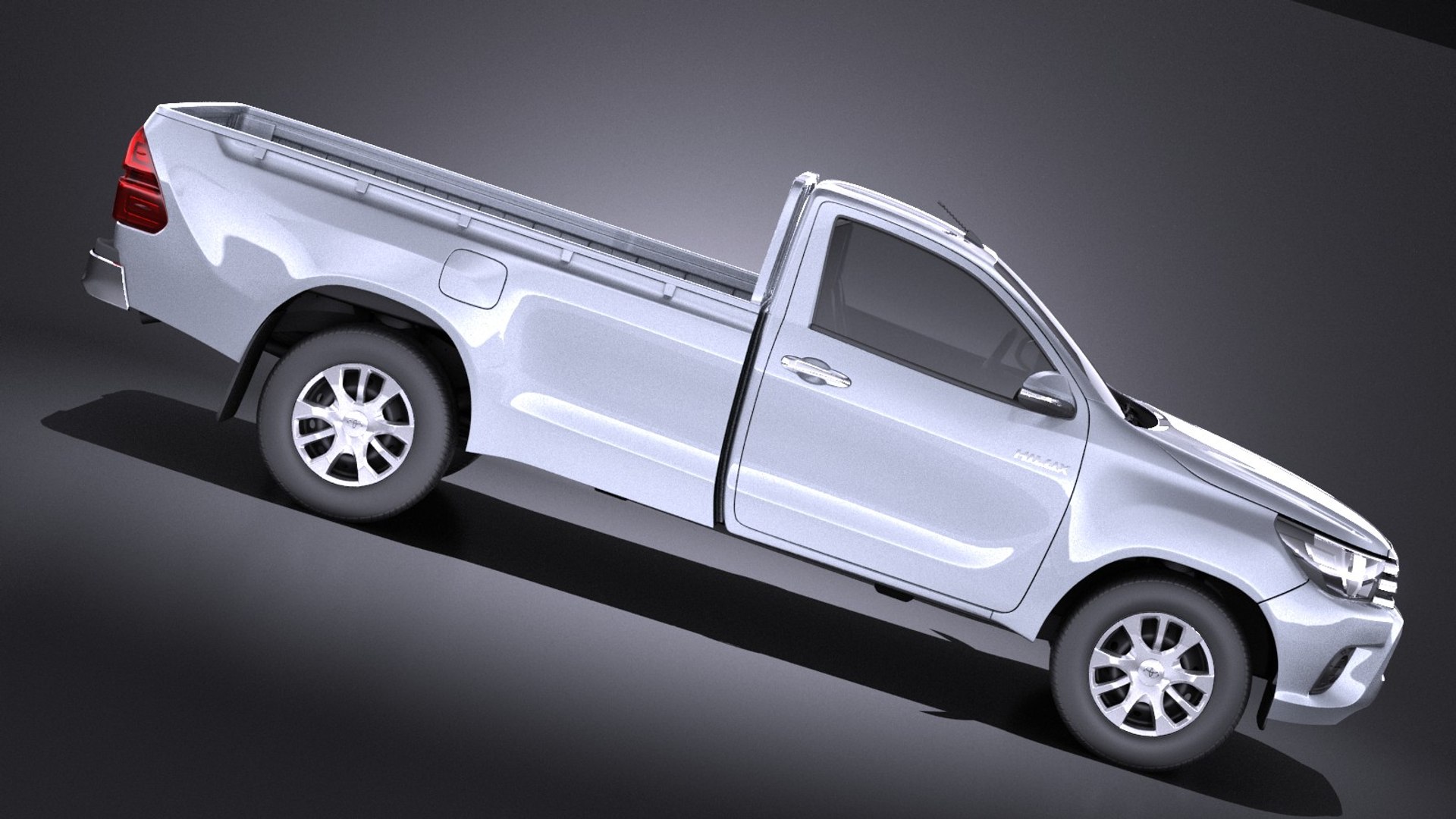 3D Model Toyota Single Cab - TurboSquid 1253017