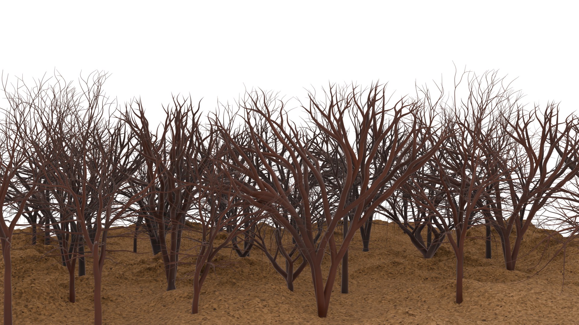 Dead Forest Model - TurboSquid 2514949