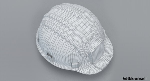White hard hat - 3D model - TurboSquid 1234289