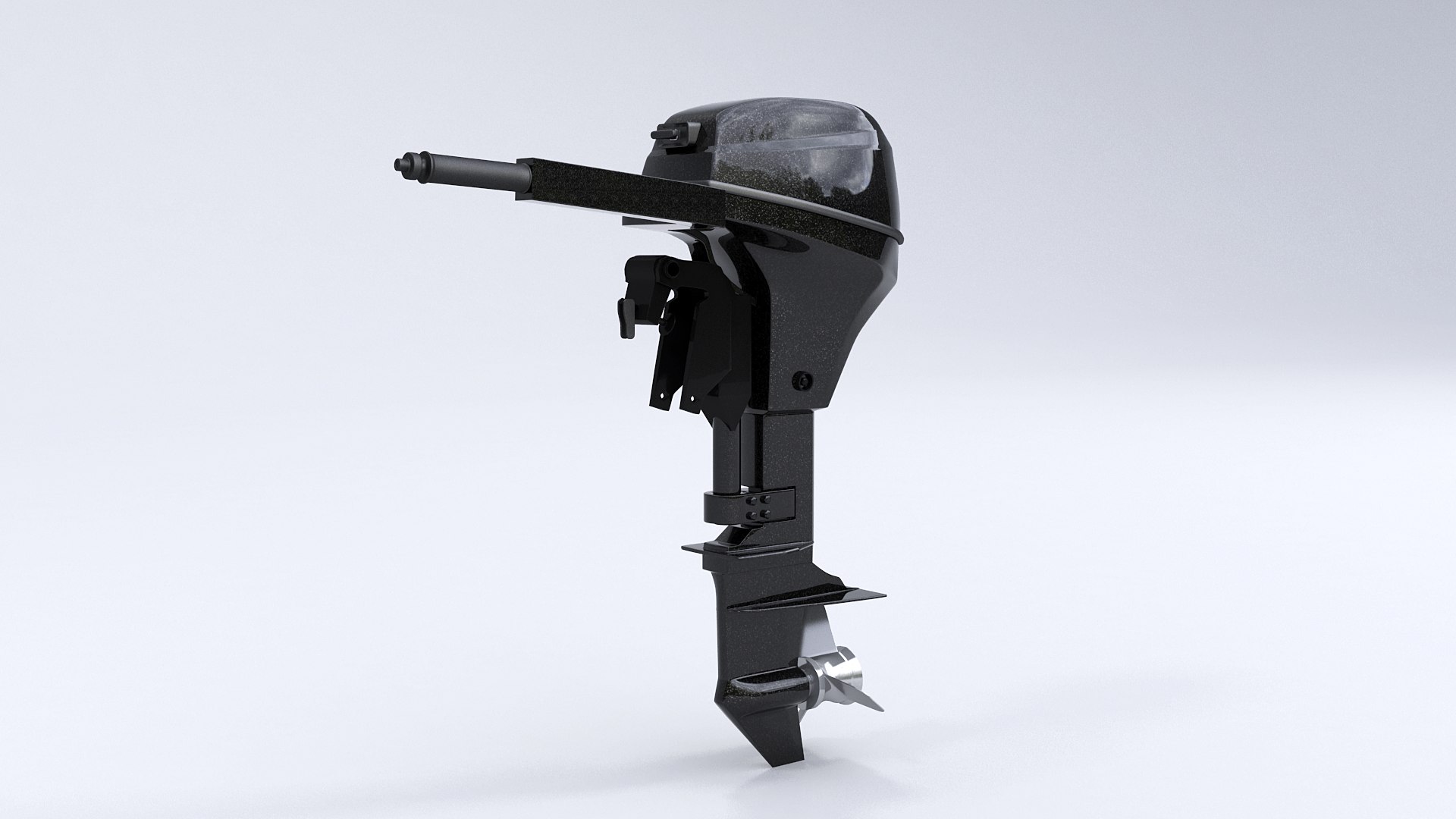 Generic Outboard Motor 3D Model - TurboSquid 1833166