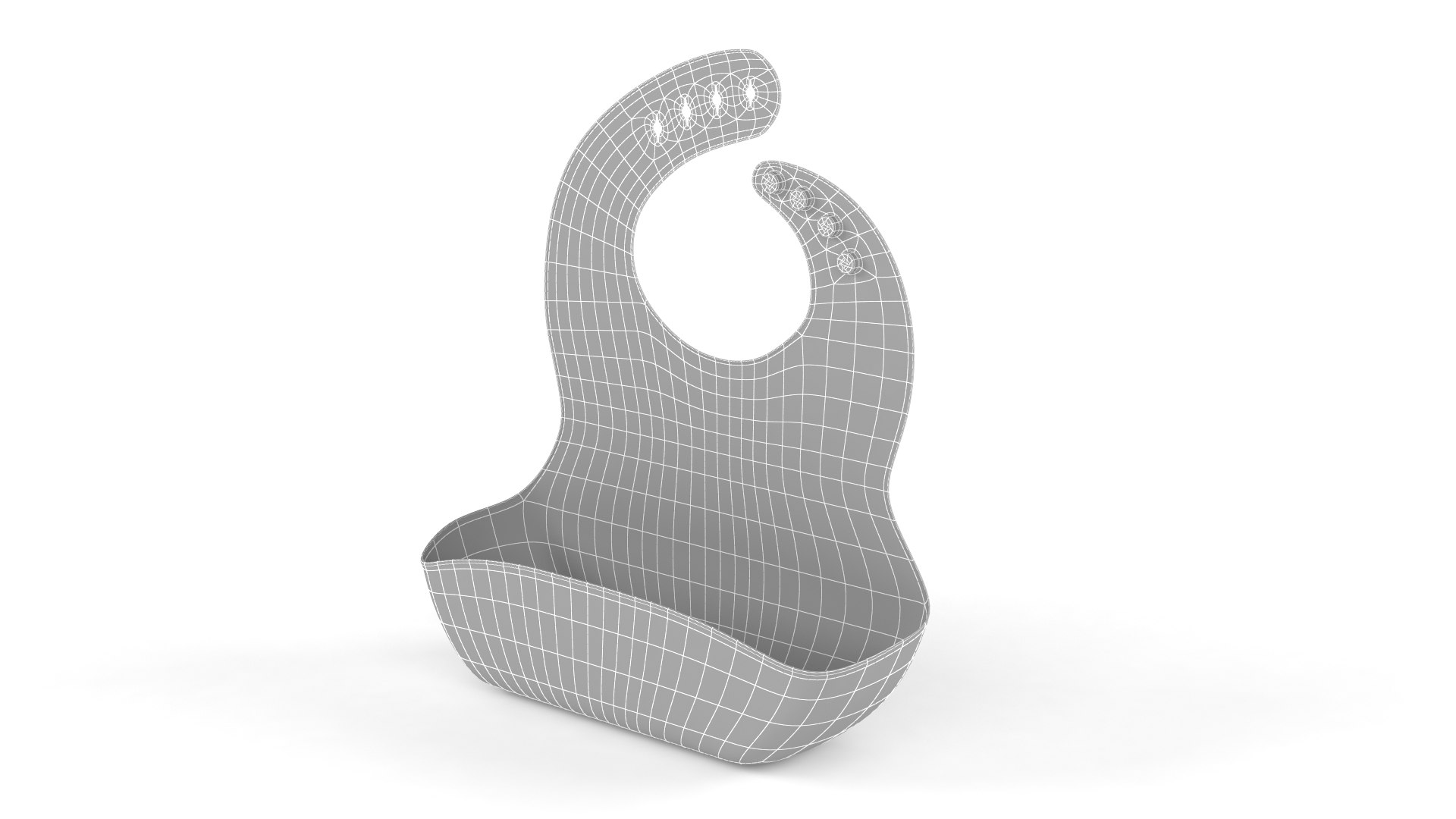 Silicone Bib 3D Model - TurboSquid 1807574