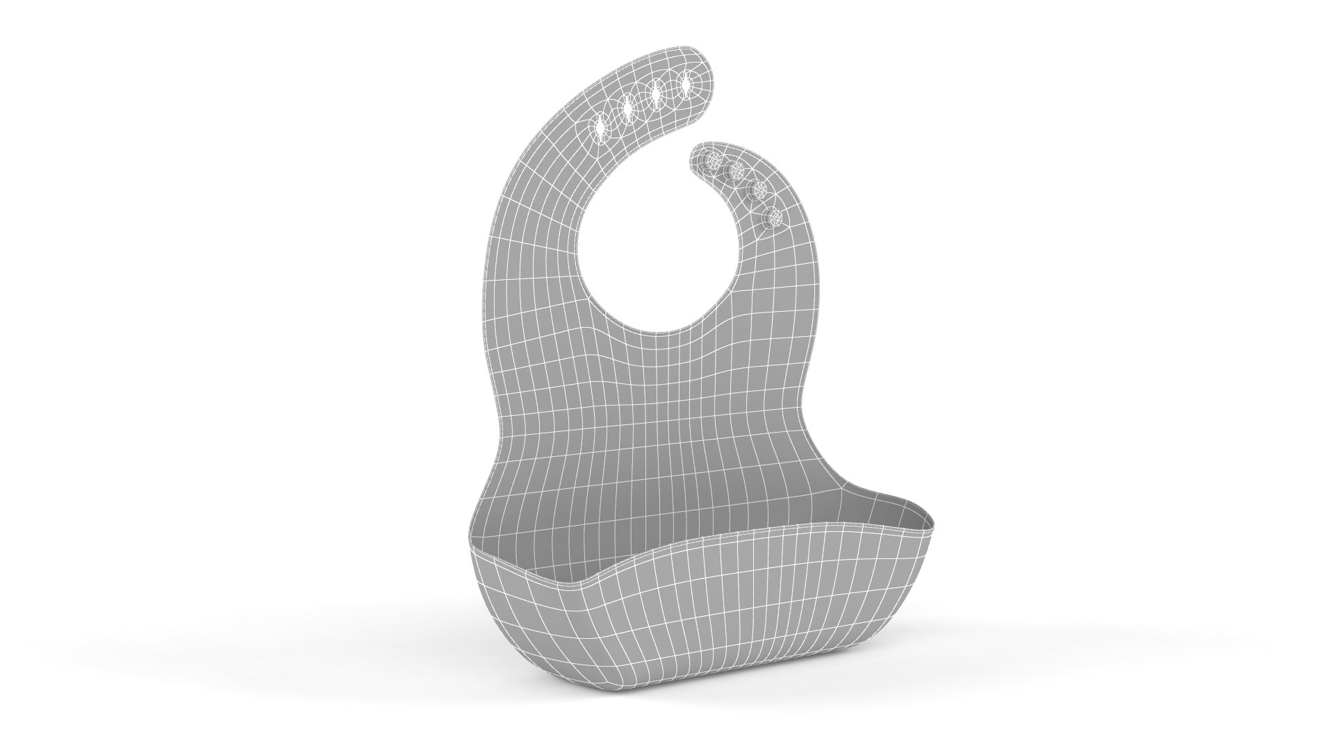 Silicone Bib 3D Model - TurboSquid 1807574