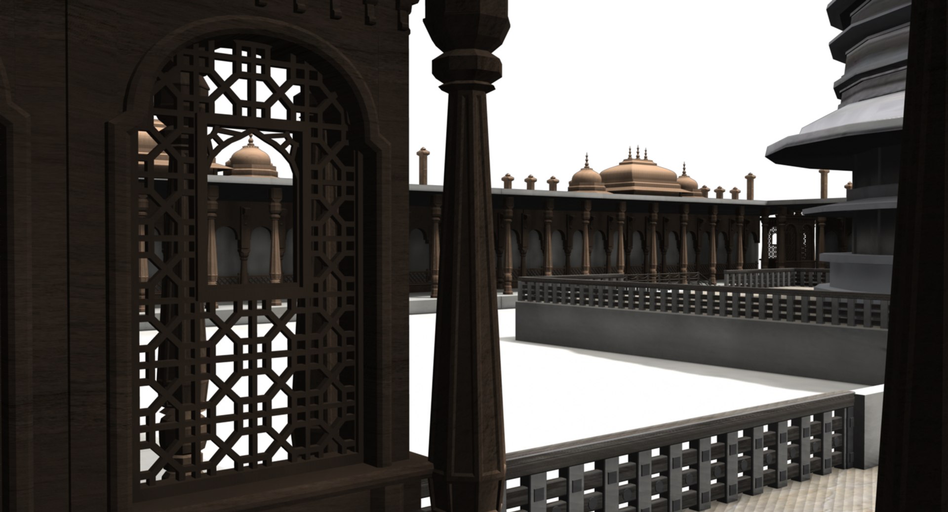 Budha temple 3D model - TurboSquid 1437920