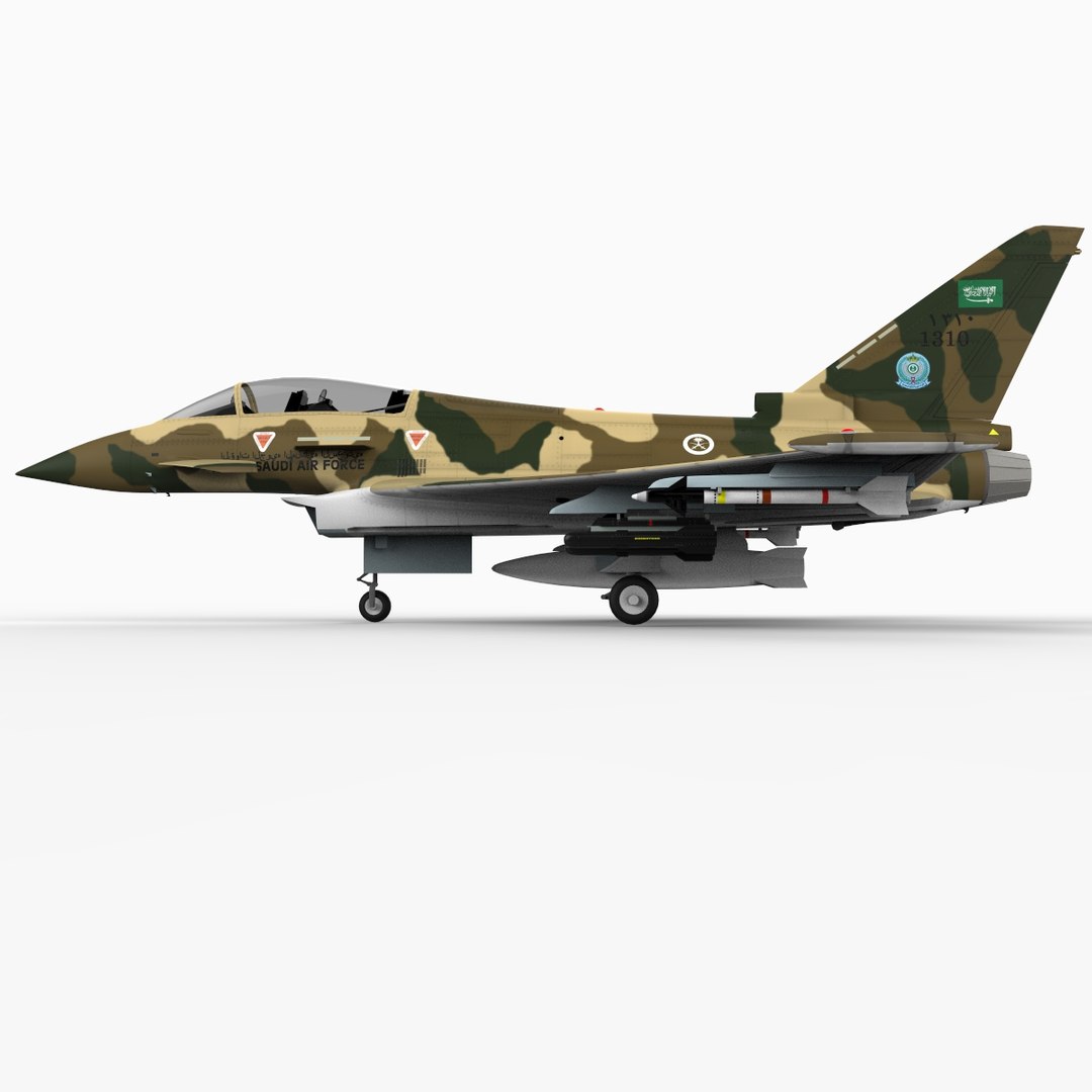 Eurofighter Typhoon Saudi Version 3ds