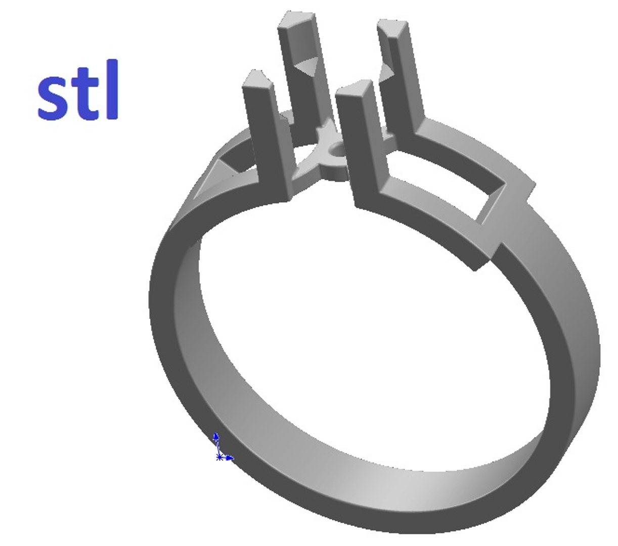 3d model ring