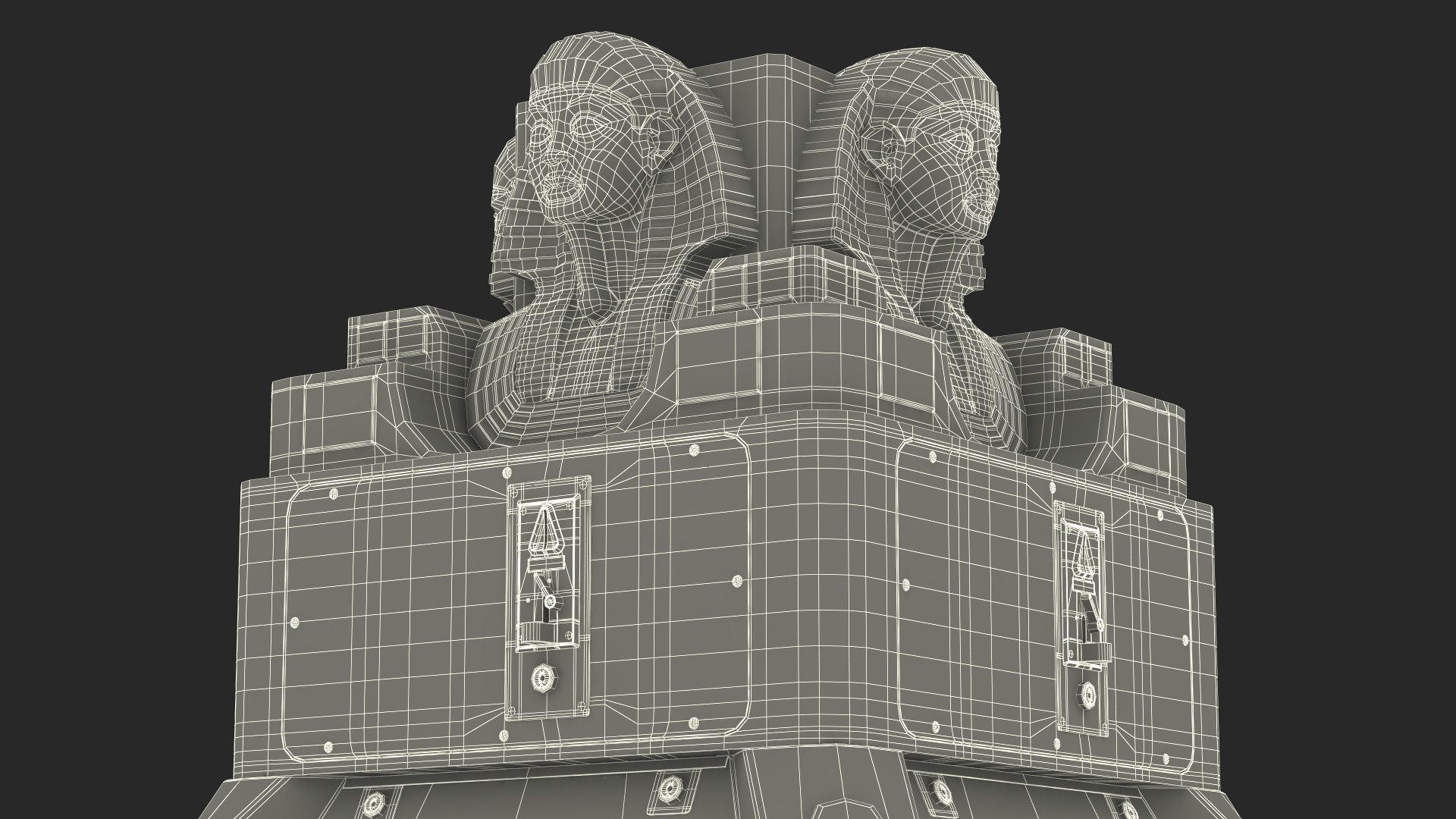 3D Pharaoh Treasure Arcade Machine - TurboSquid 2320904