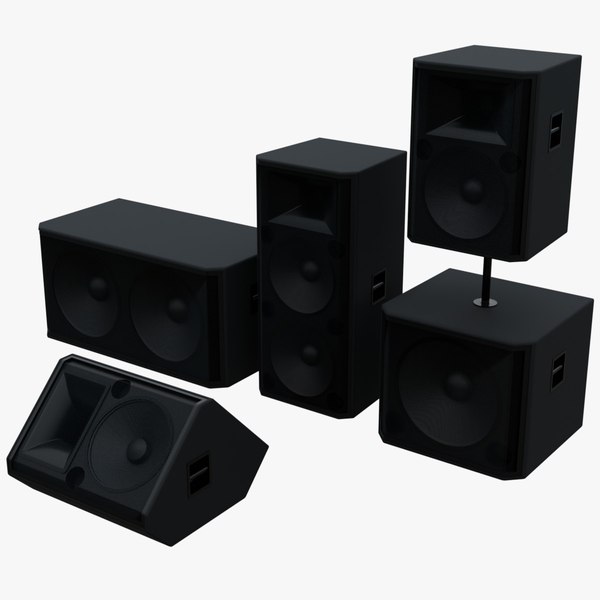modelo 3d Altavoz 2 Básico - TurboSquid 2221764