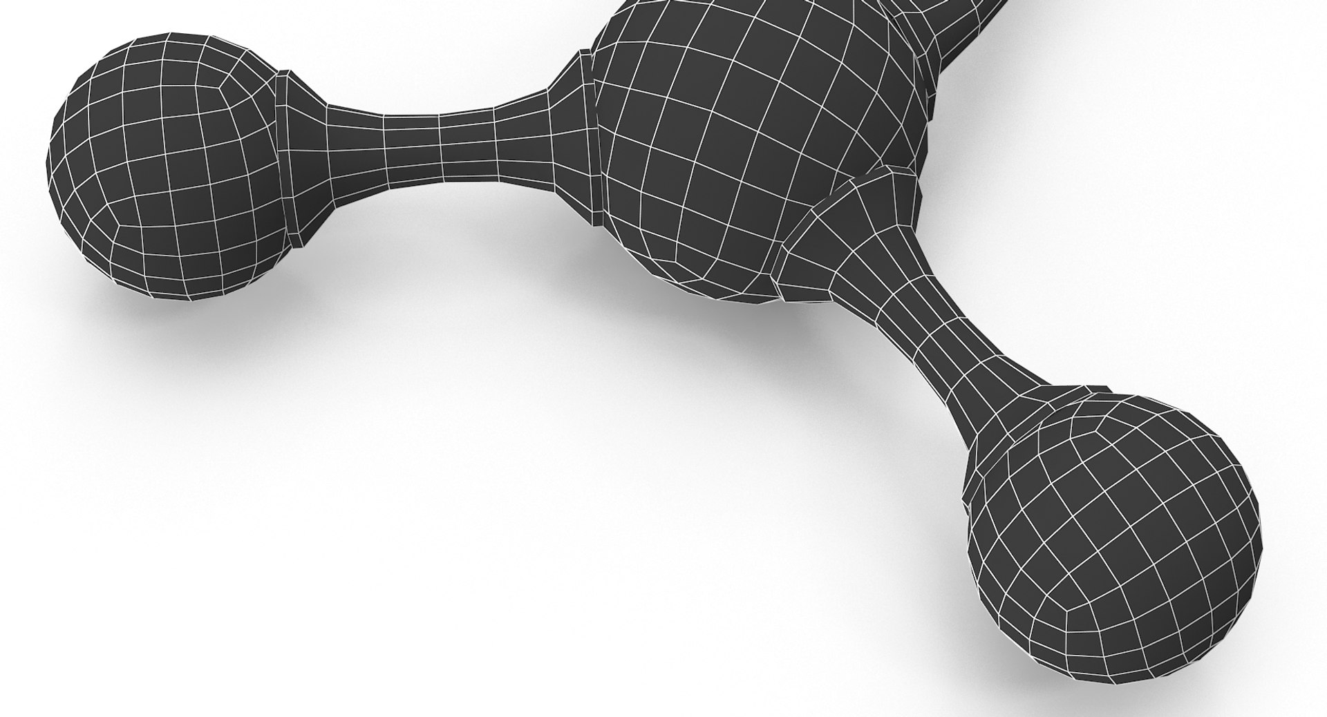 Ethylene Molecular 3D Model - TurboSquid 1278493