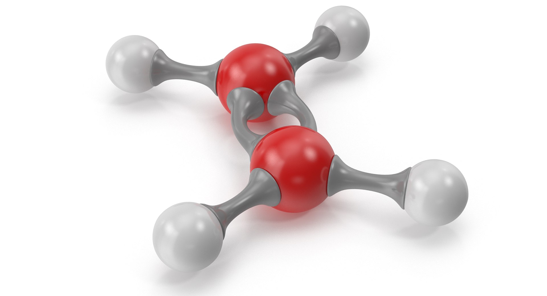 Ethylene Molecular 3D Model - TurboSquid 1278493