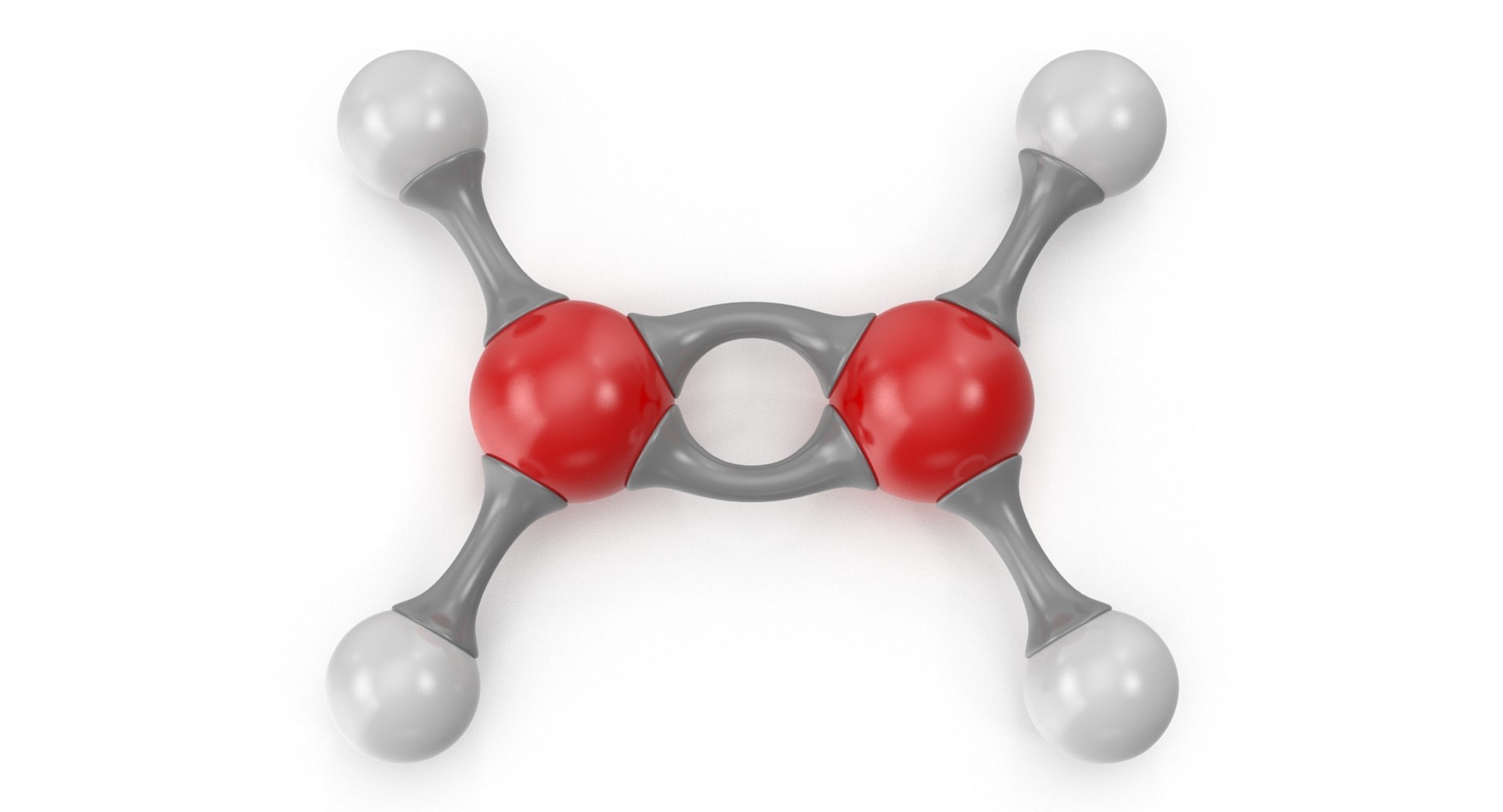Ethylene Molecular 3D Model - TurboSquid 1278493