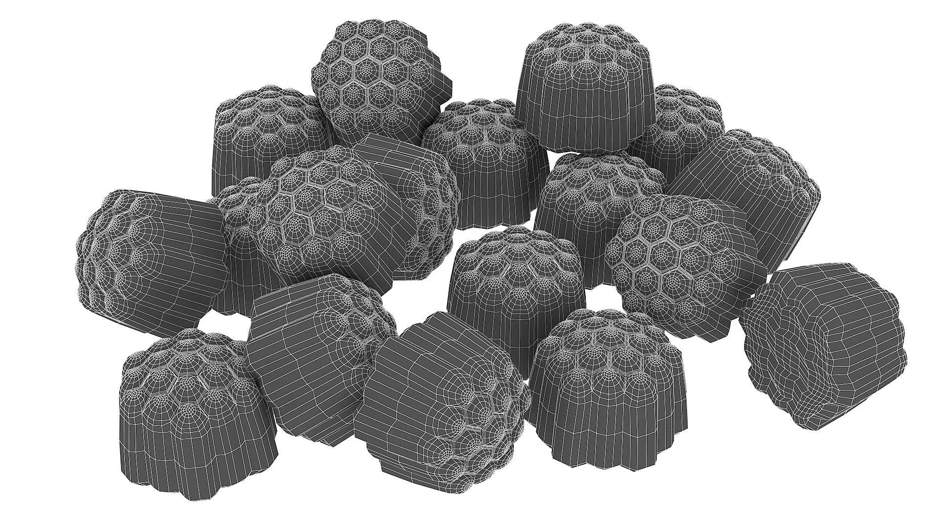 3D Eldelberry Gumdrops Model - TurboSquid 1816642