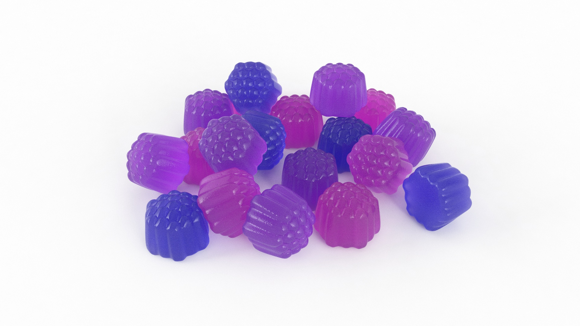 3D Eldelberry Gumdrops Model - TurboSquid 1816642