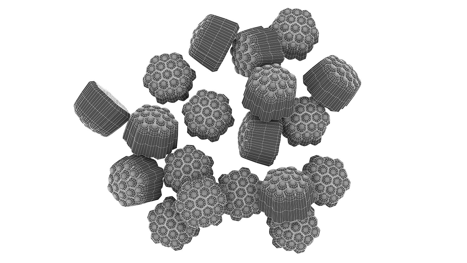 3D Eldelberry Gumdrops Model - TurboSquid 1816642