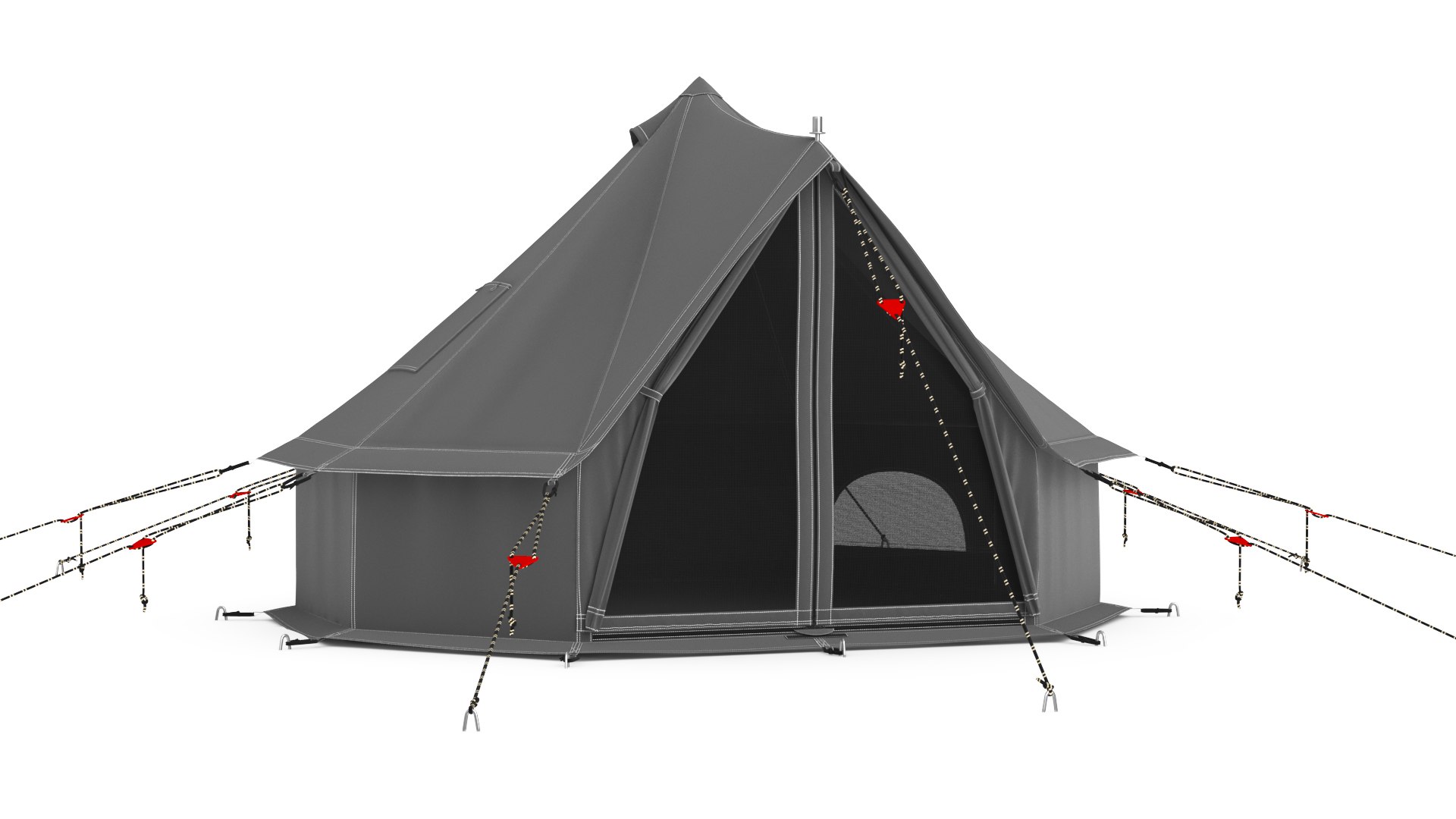 3D Regatta Canvas Bell Tent - TurboSquid 2129547