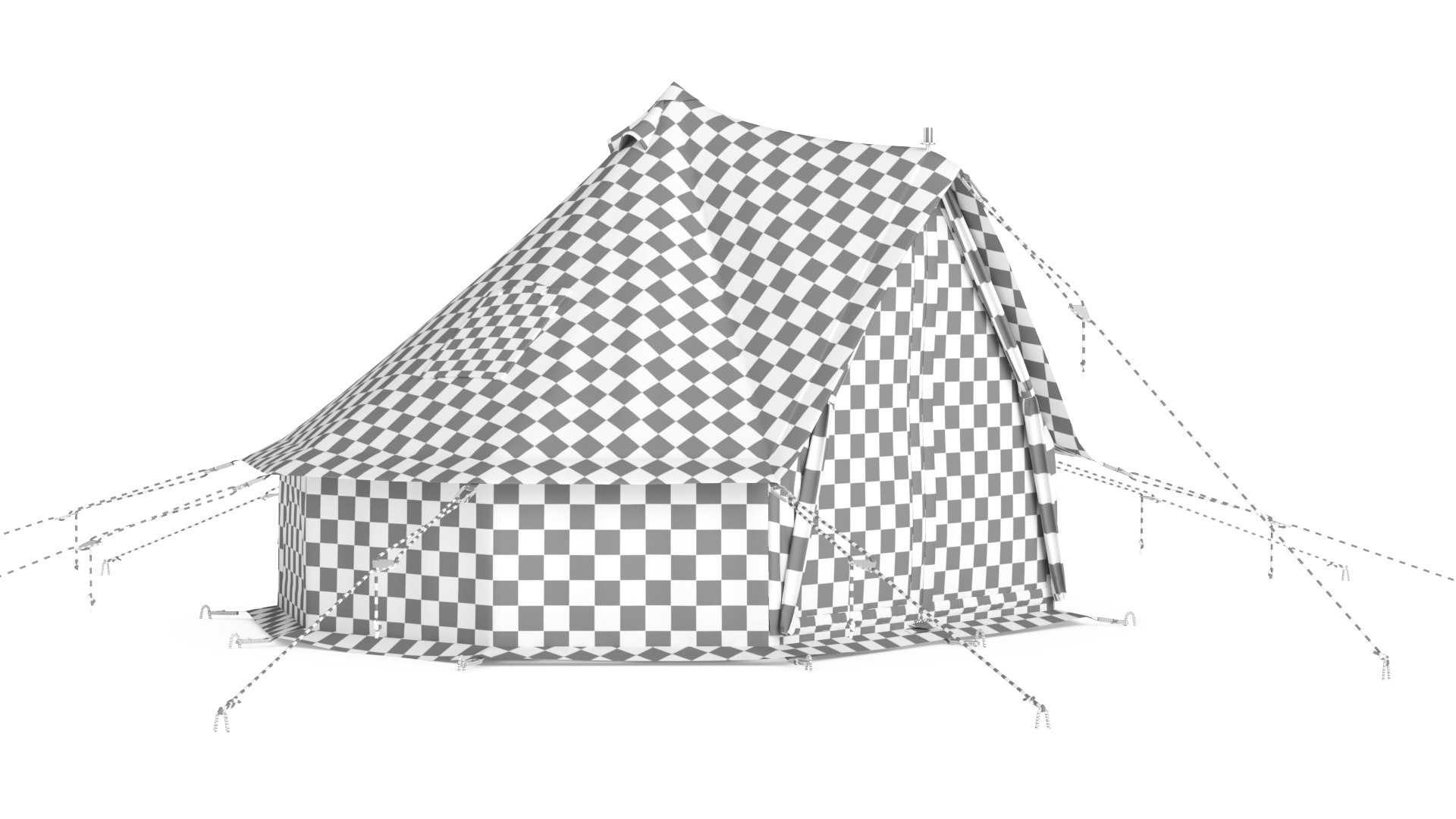 3D Regatta Canvas Bell Tent - TurboSquid 2129547