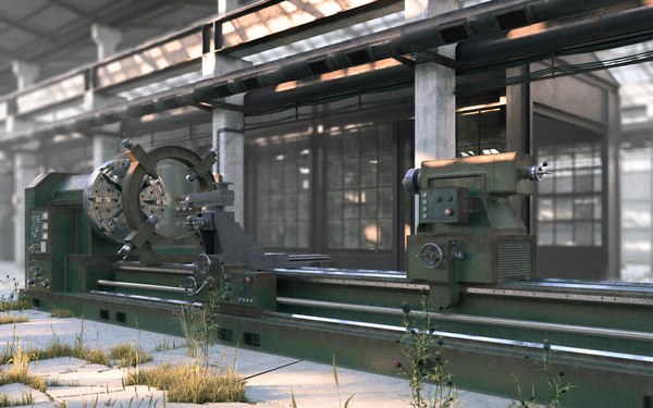 blender lathe machine