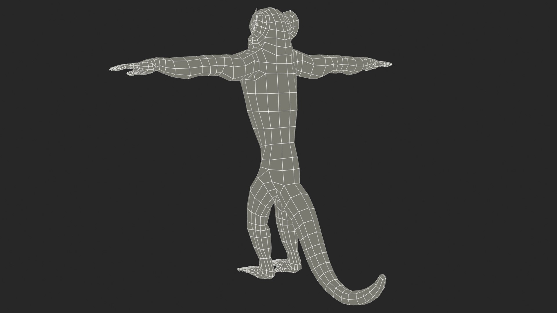 3D Monkey model - TurboSquid 1872267