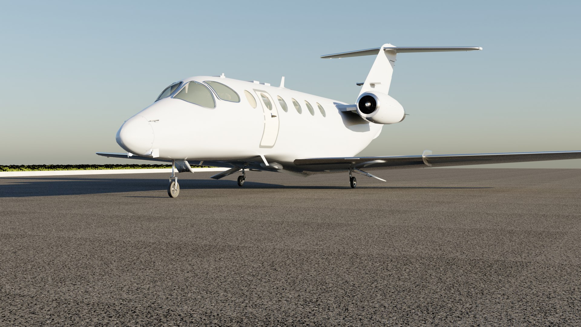 3D model Hawker 400XP Jet Plane - TurboSquid 2154926