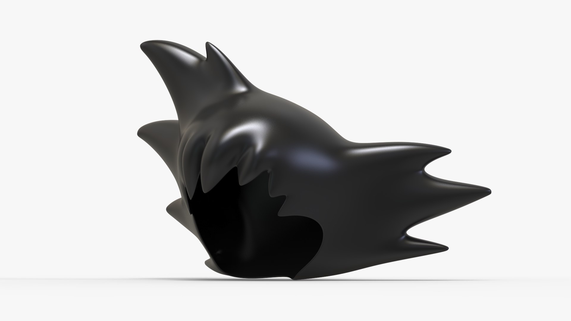 Goku Hair Style 3D - TurboSquid 2208516