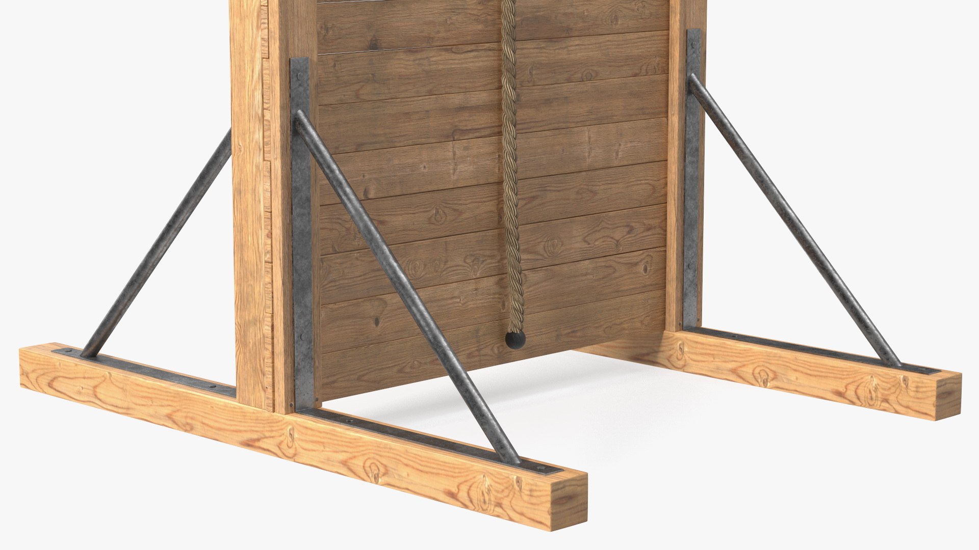 3D Obstacle Course Wall With Rope Old - TurboSquid 1902501