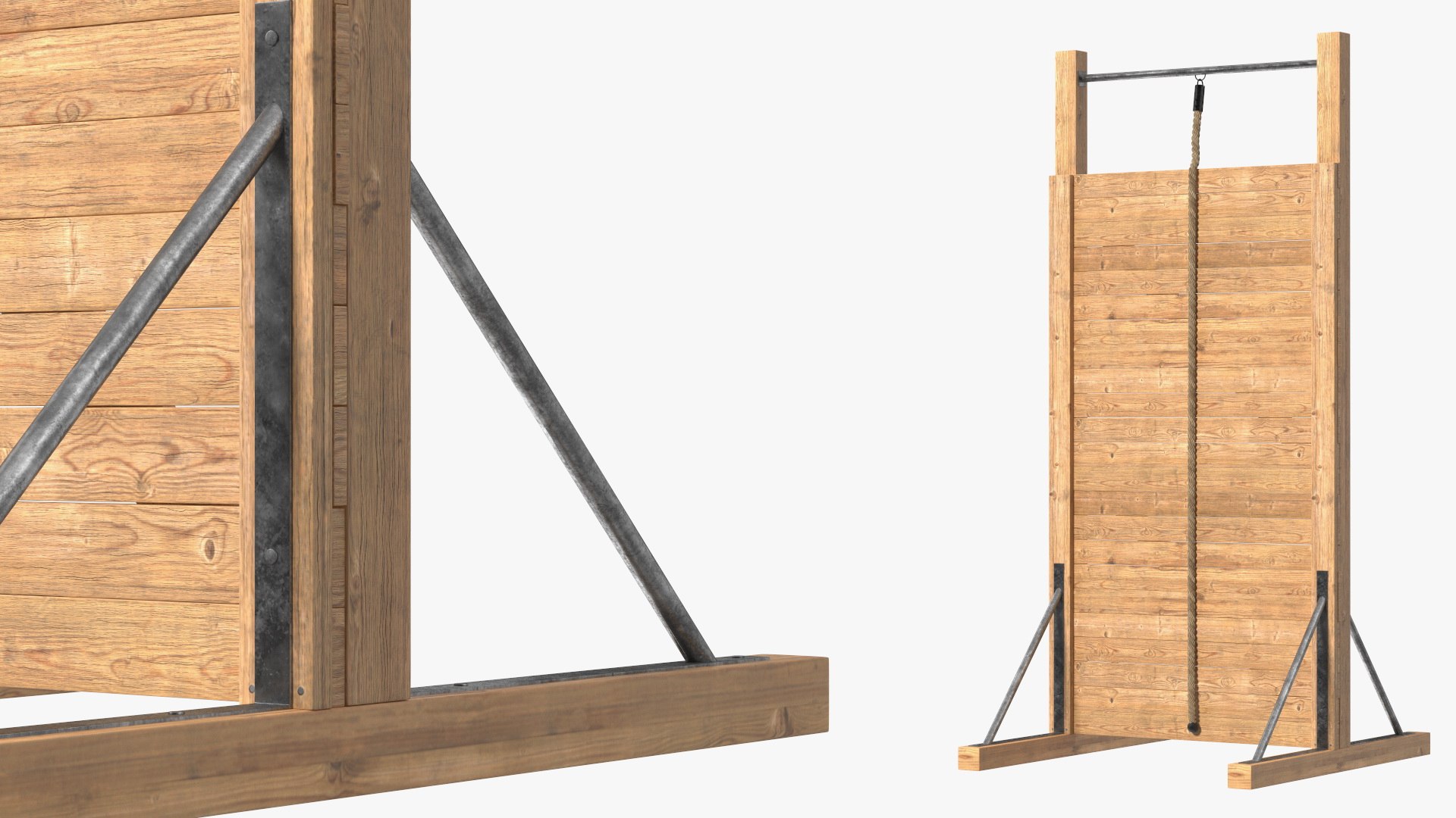 3D Obstacle Course Wall With Rope Old - TurboSquid 1902501