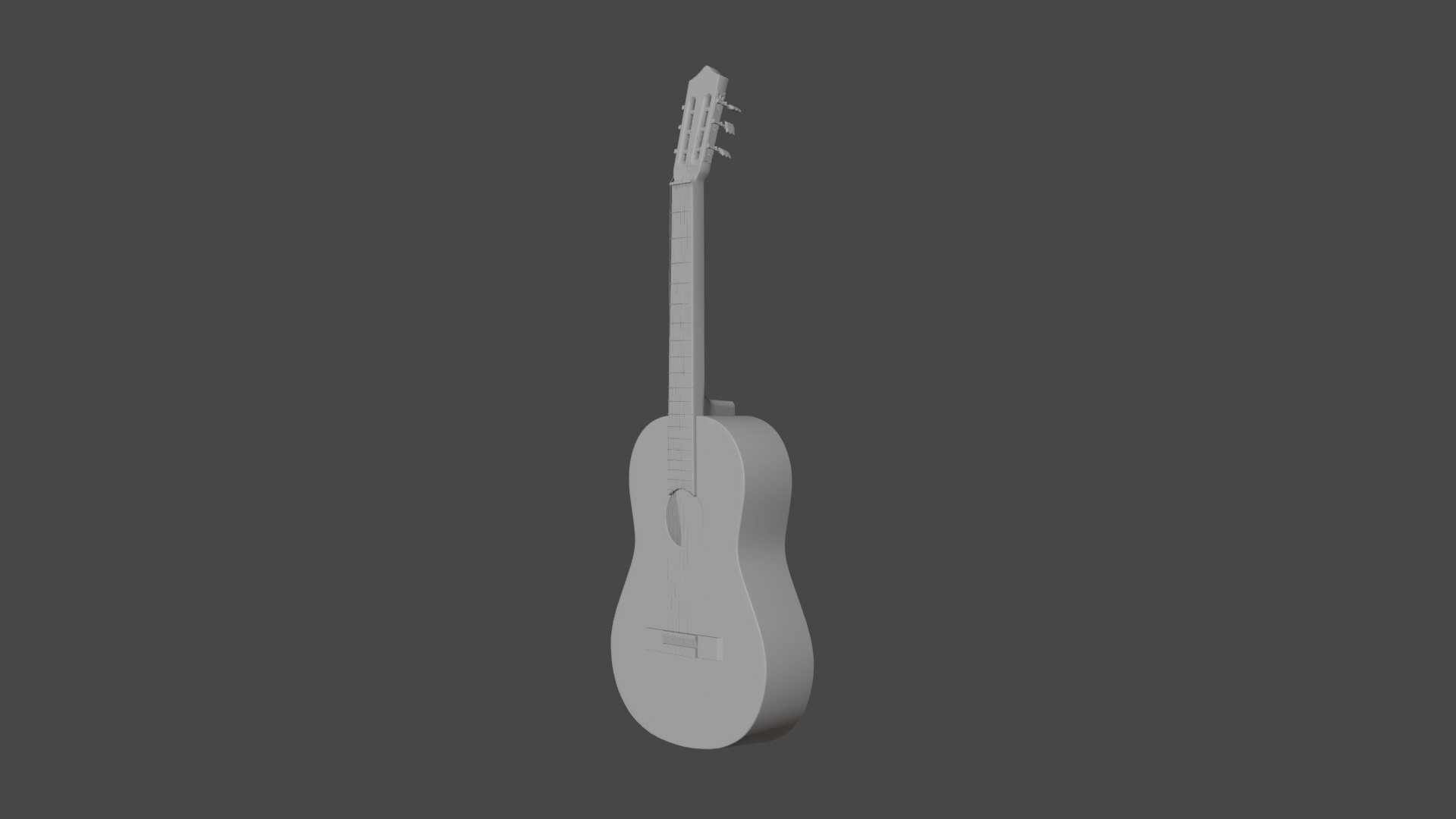 Acoustic Guitar Low-poly PBR 3D Model - TurboSquid 2141052