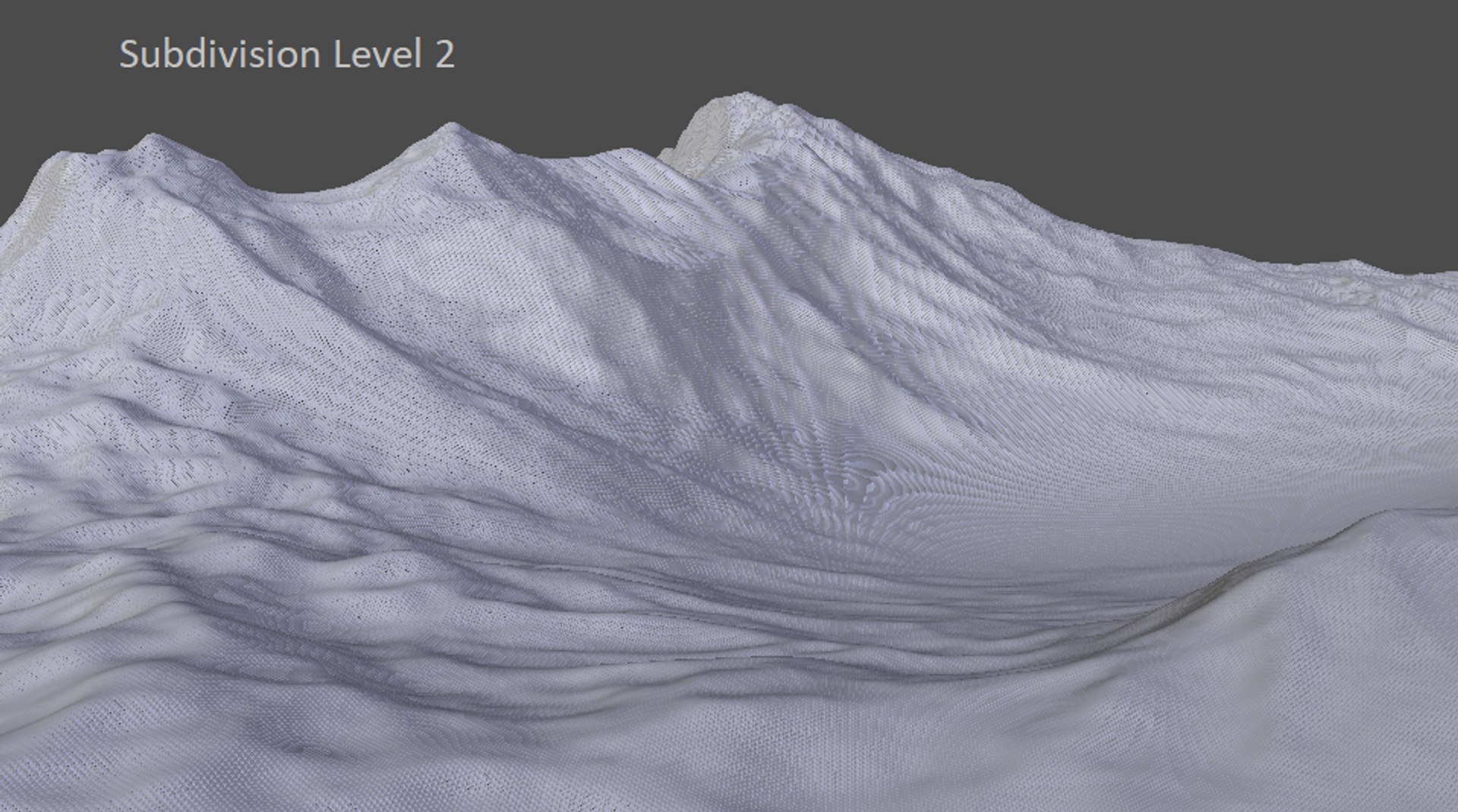 3D Mountain Landscape Snow - TurboSquid 1431391