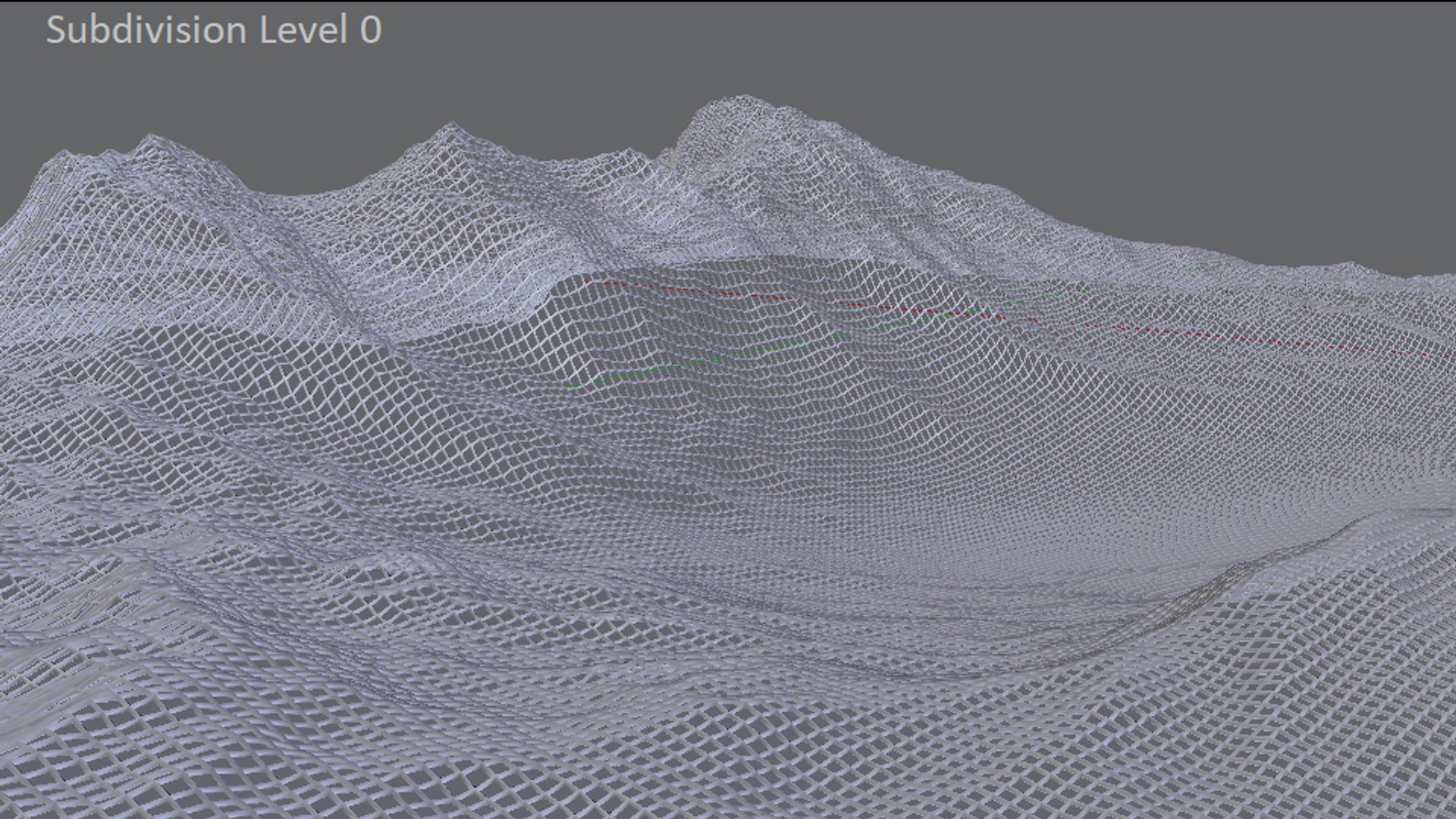 3D Mountain Landscape Snow - TurboSquid 1431391