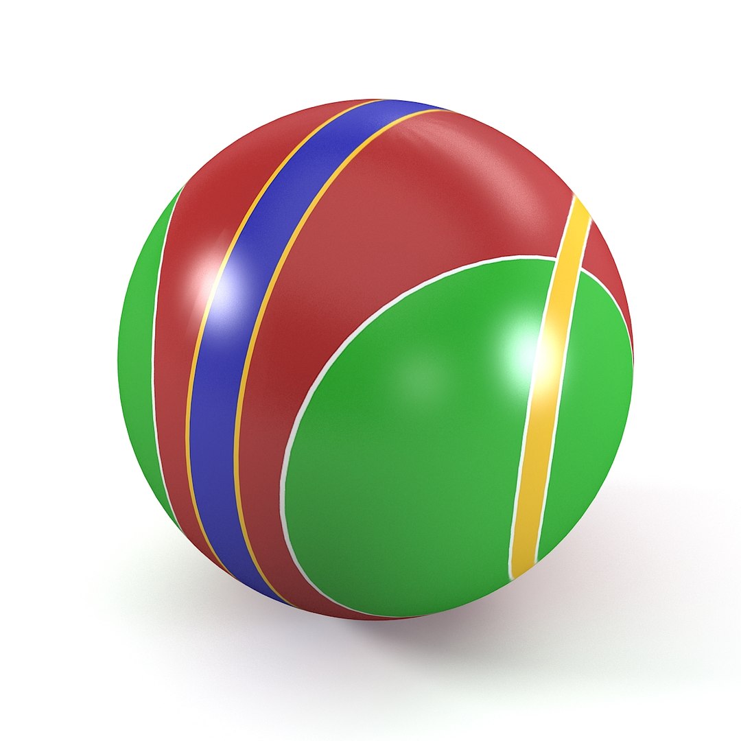 Toy Ball 3d Model