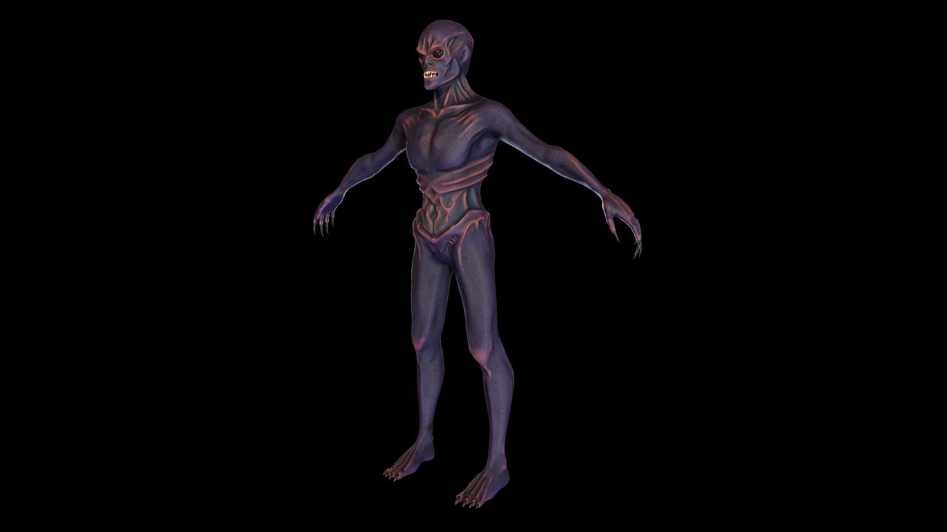 Alien Soldier 3D Model - TurboSquid 1716070