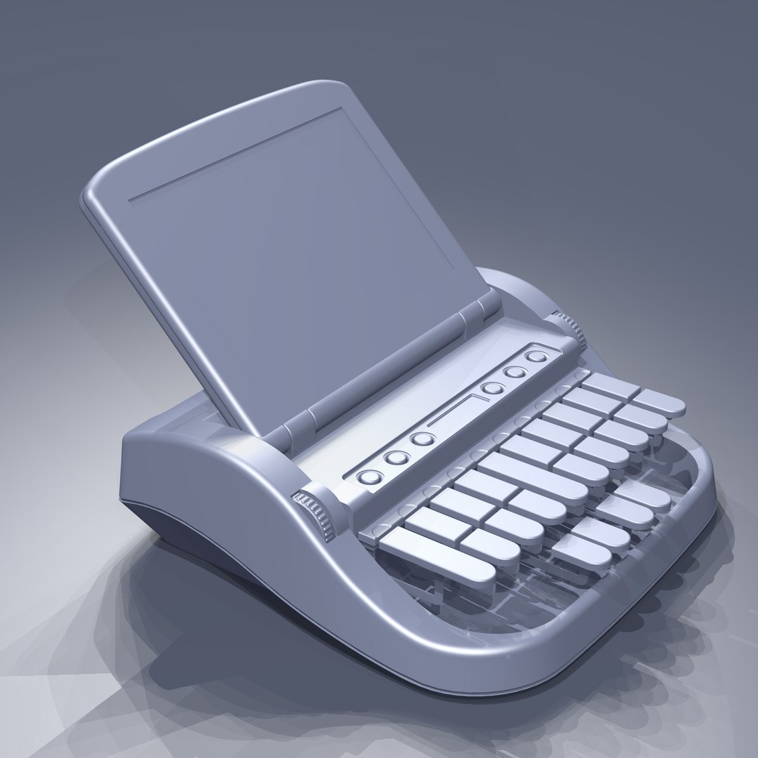 Stenotype Machine 3d Model