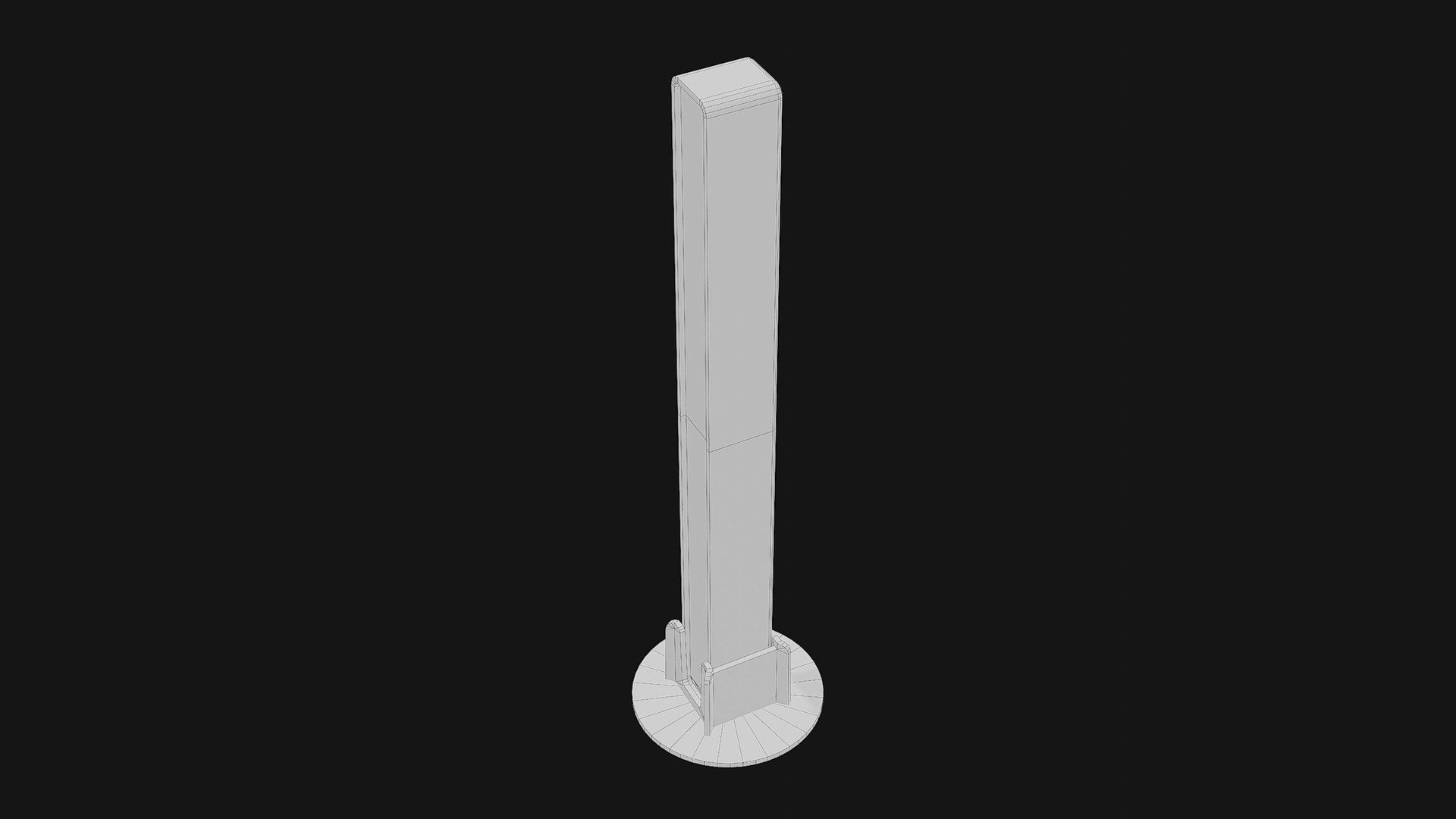 Modern White Lamp Equalizer 3D - TurboSquid 2109729