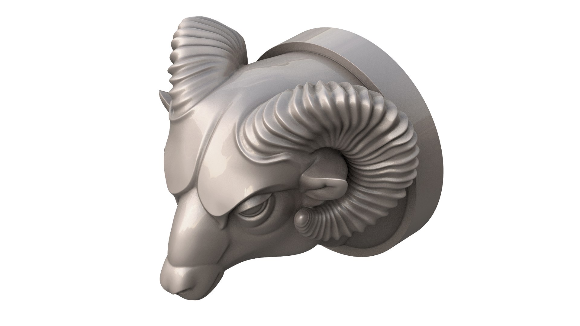 3D Model RAM Head - TurboSquid 1897297