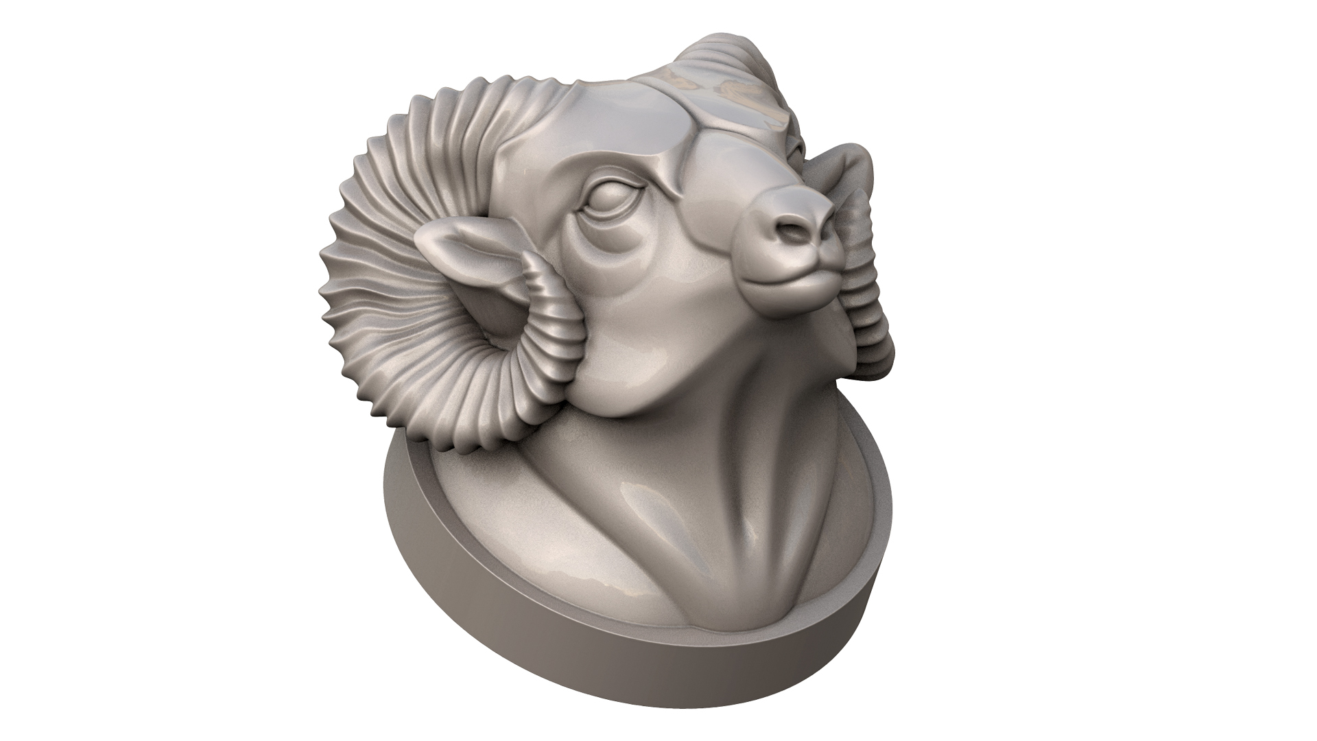 3D model RAM head - TurboSquid 1897297