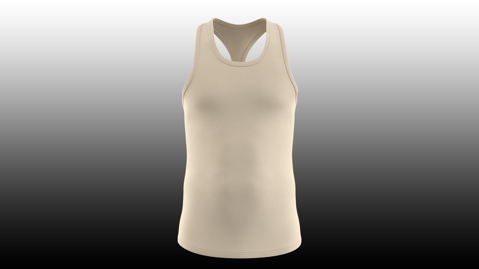 Basic Tank Tops Design 3D Model - TurboSquid 2024139