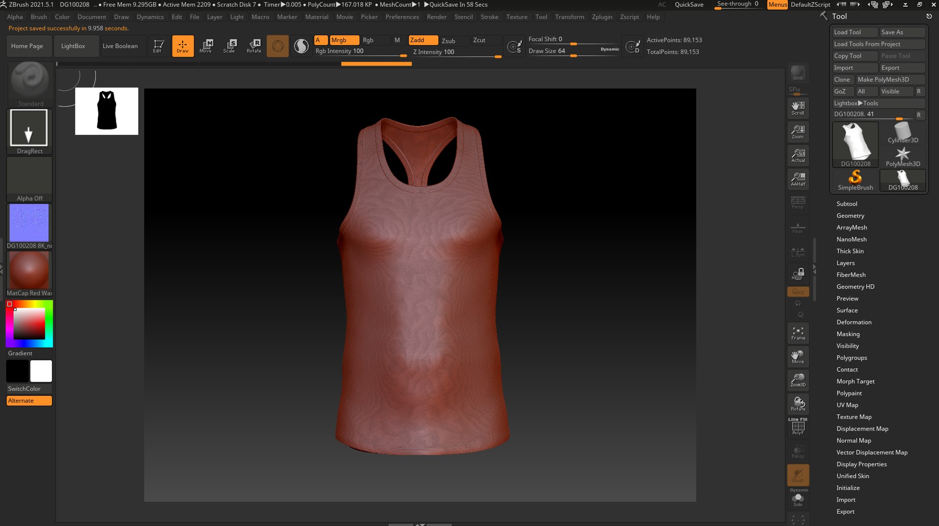 Basic Tank Tops Design 3D Model - TurboSquid 2024139