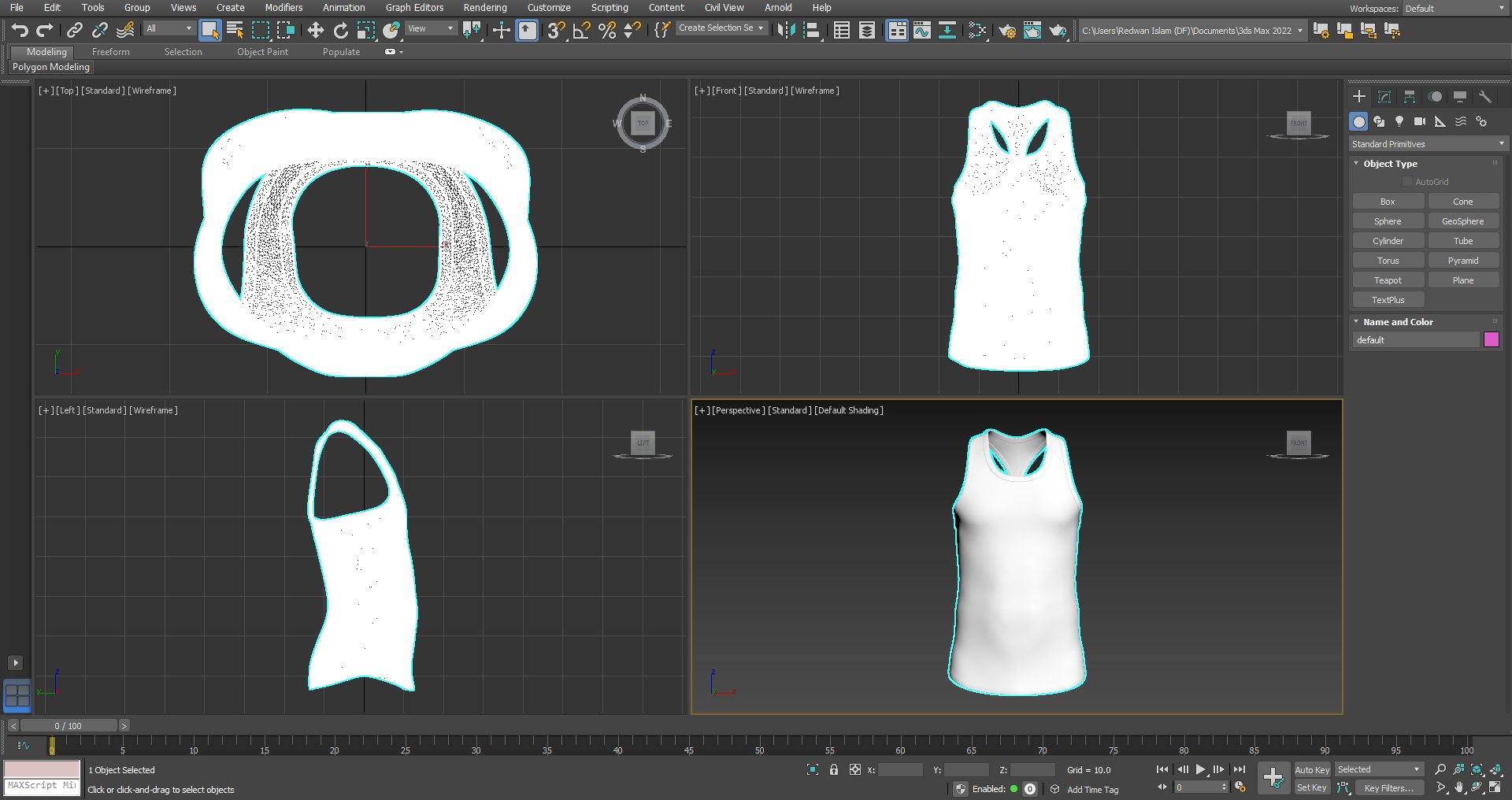 Basic Tank Tops Design 3D Model - TurboSquid 2024139