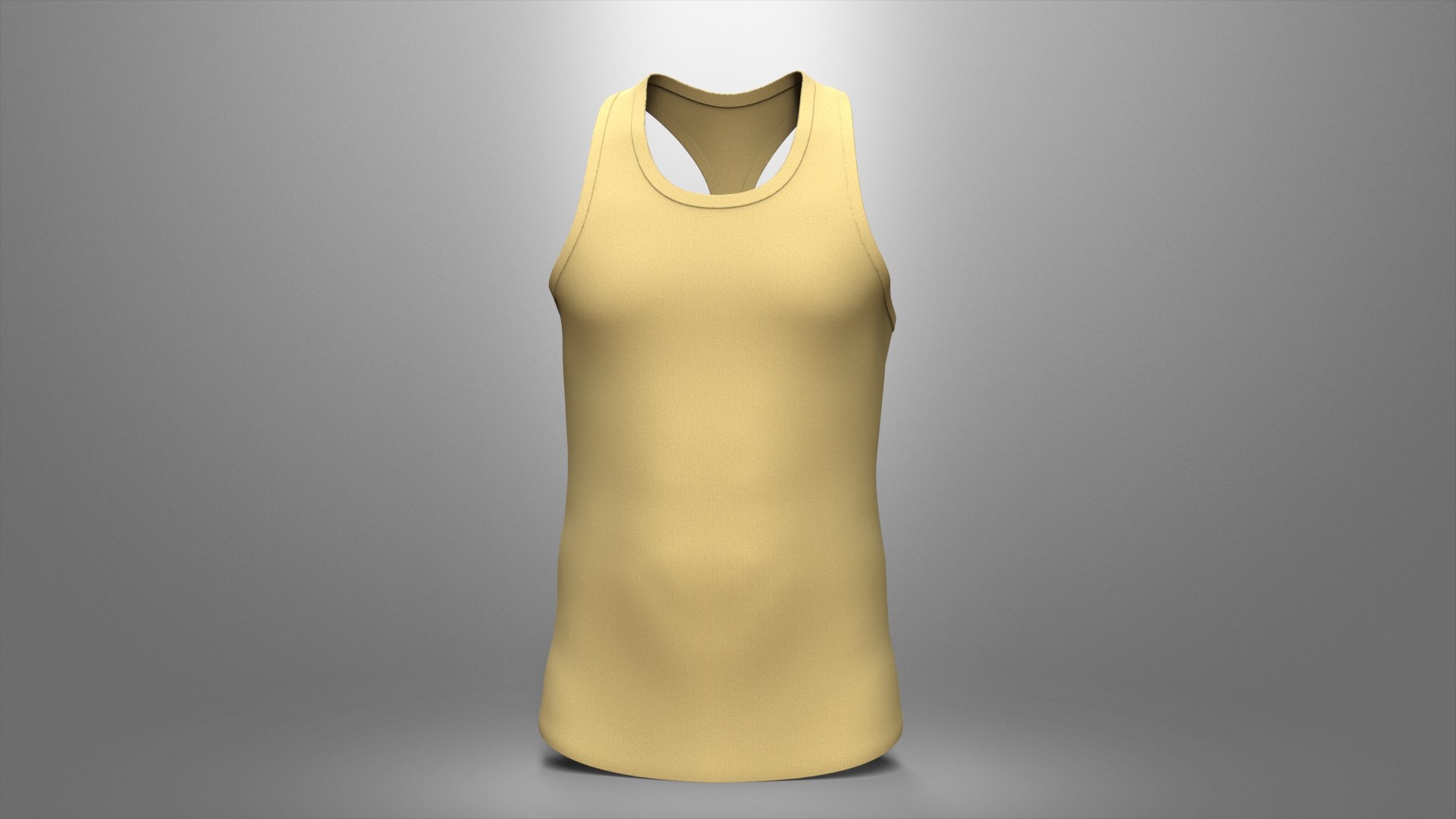 Basic Tank Tops Design 3D Model - TurboSquid 2024139