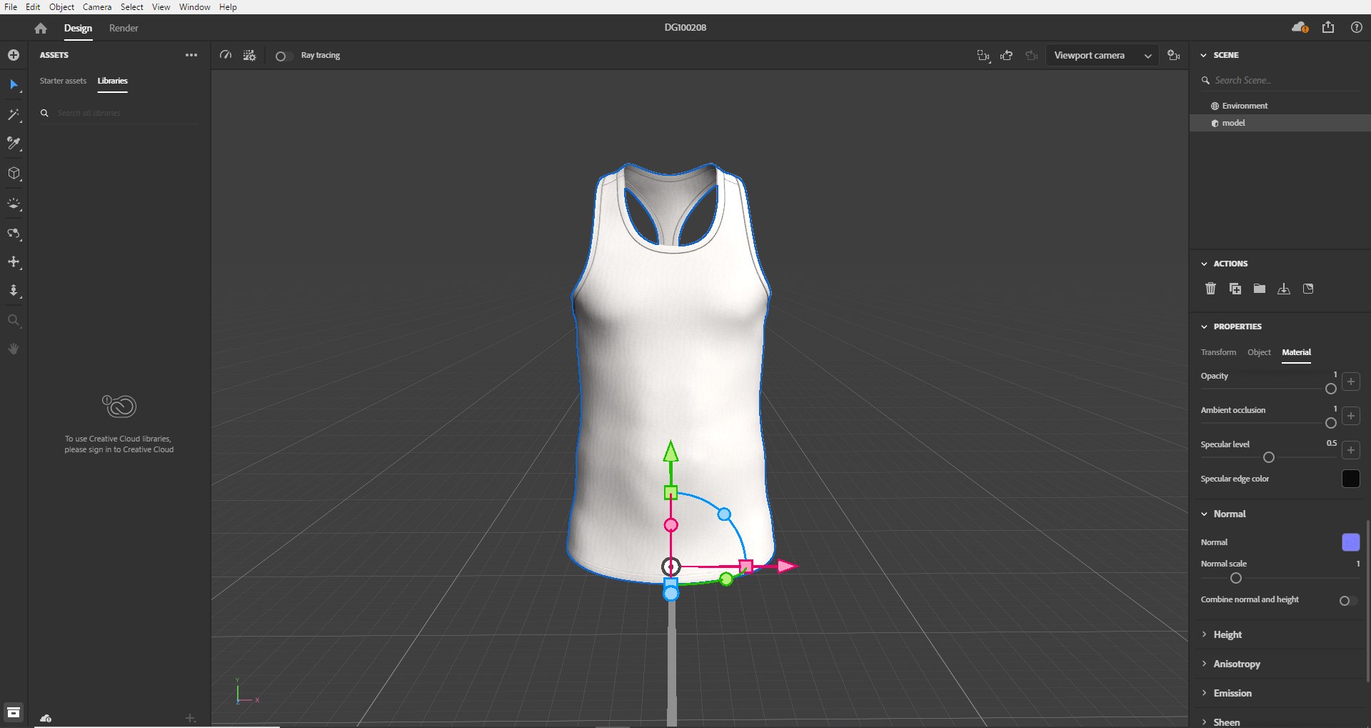 Basic Tank Tops Design 3D Model - TurboSquid 2024139