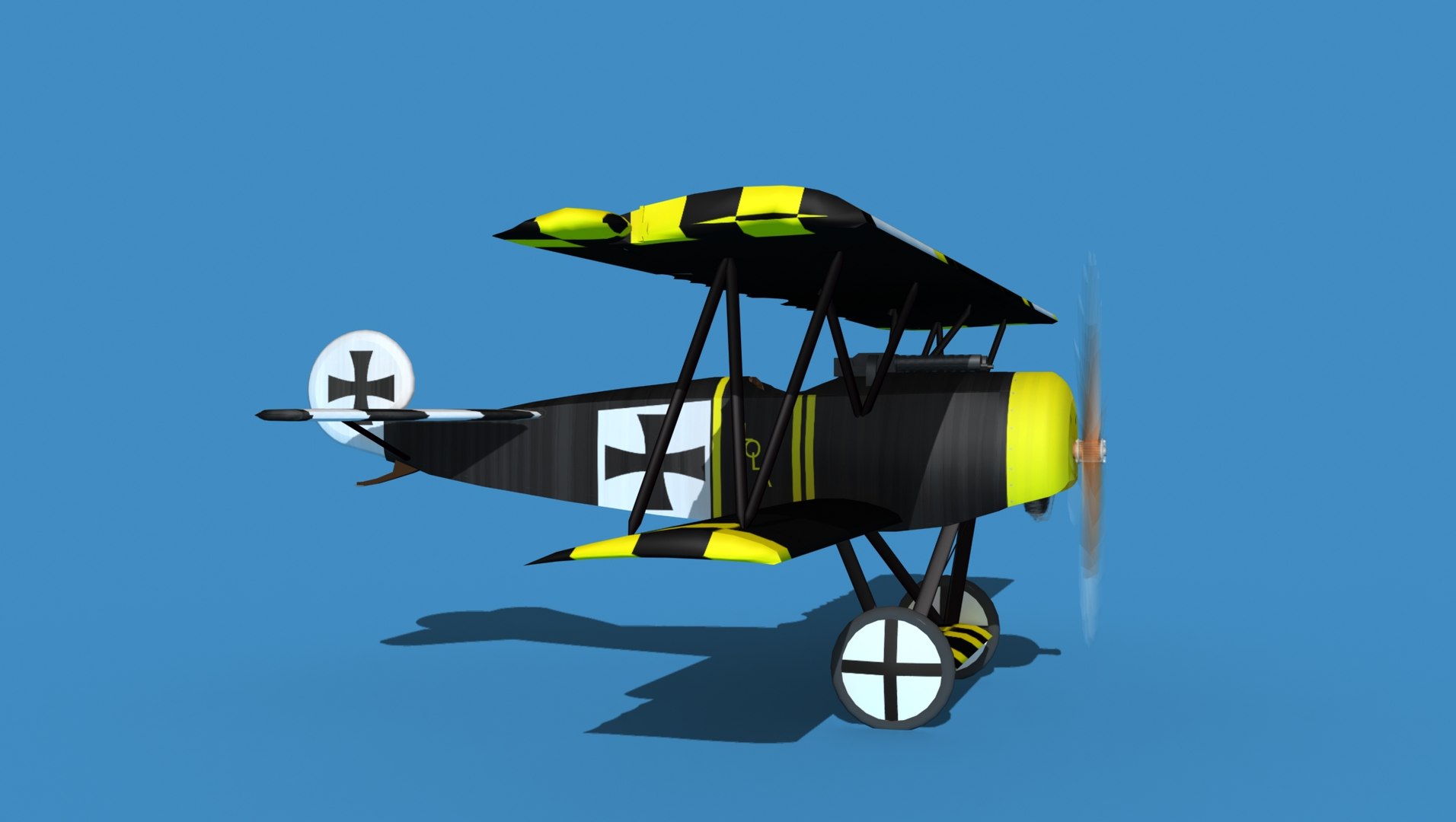3D Fokker D-VI V01 - TurboSquid 1918823