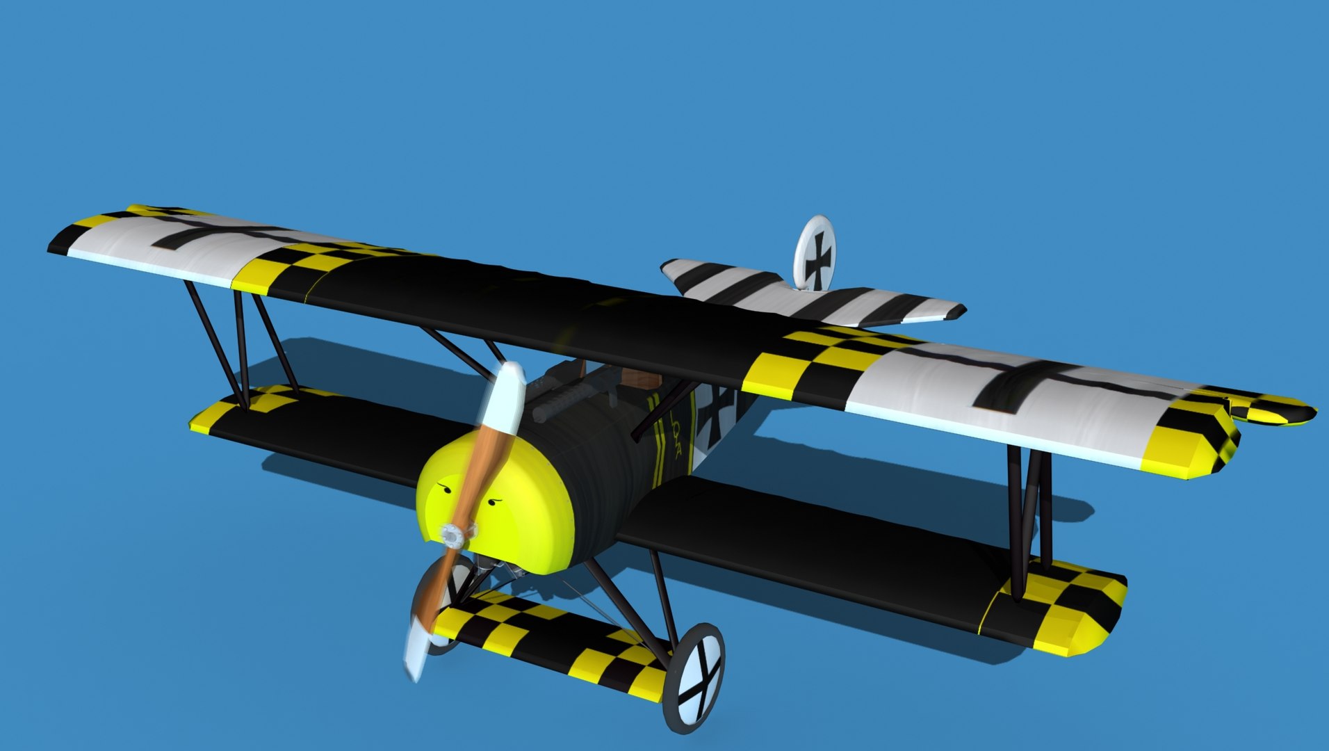 3D Fokker D-VI V01 - TurboSquid 1918823